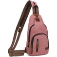 Canvas Sling Bag body Backpack Shoulder Casual Rucksack for Men Women ...