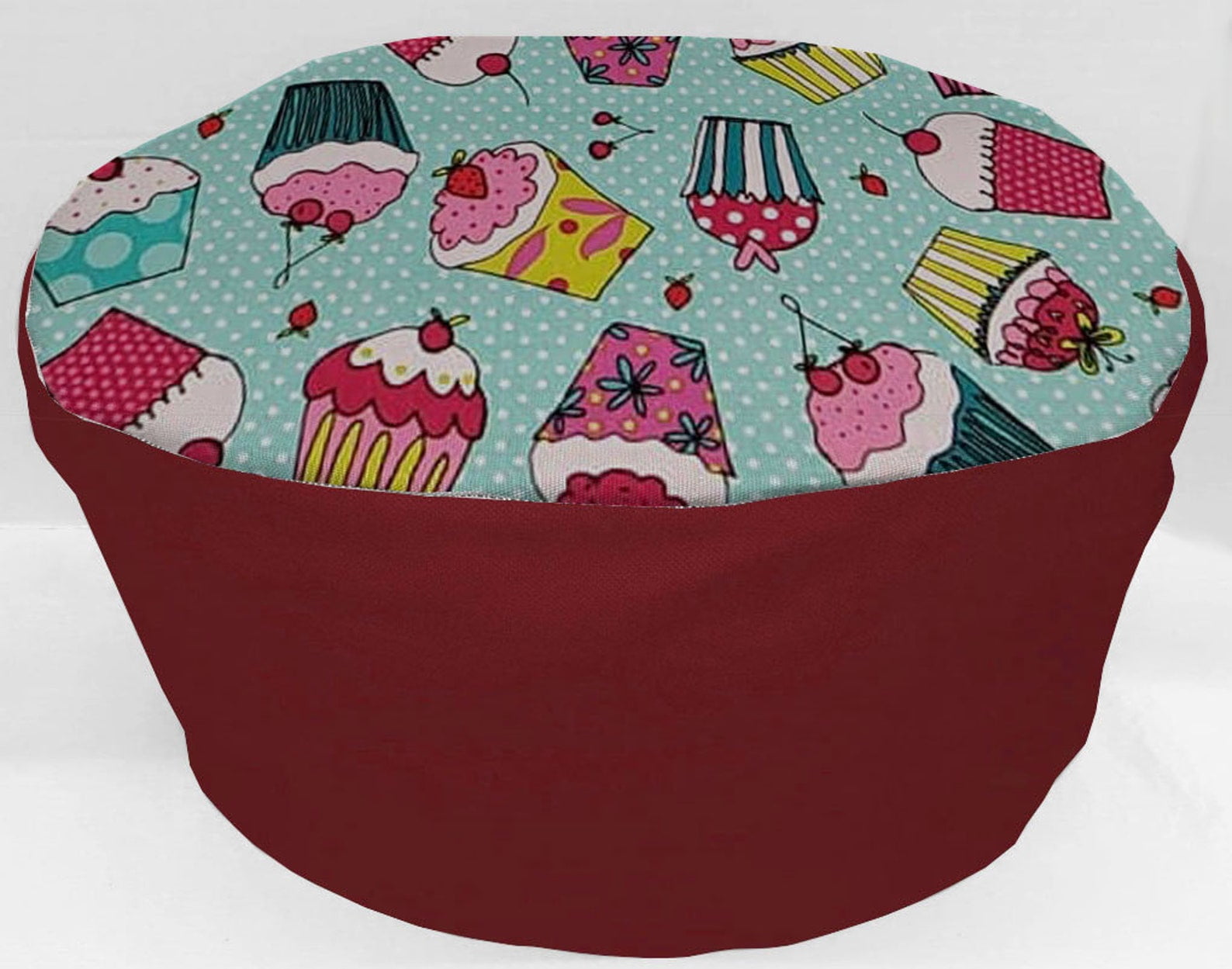 Canvas Teal Cupcake Slow Cooker Cover by Penny's Needful Things ...