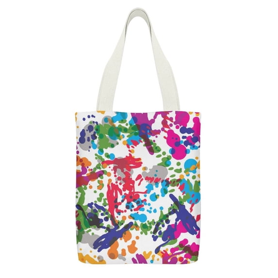 Canvas Tote 12.6 X 15in With Inner Pocket Double-Sided Printing For ...