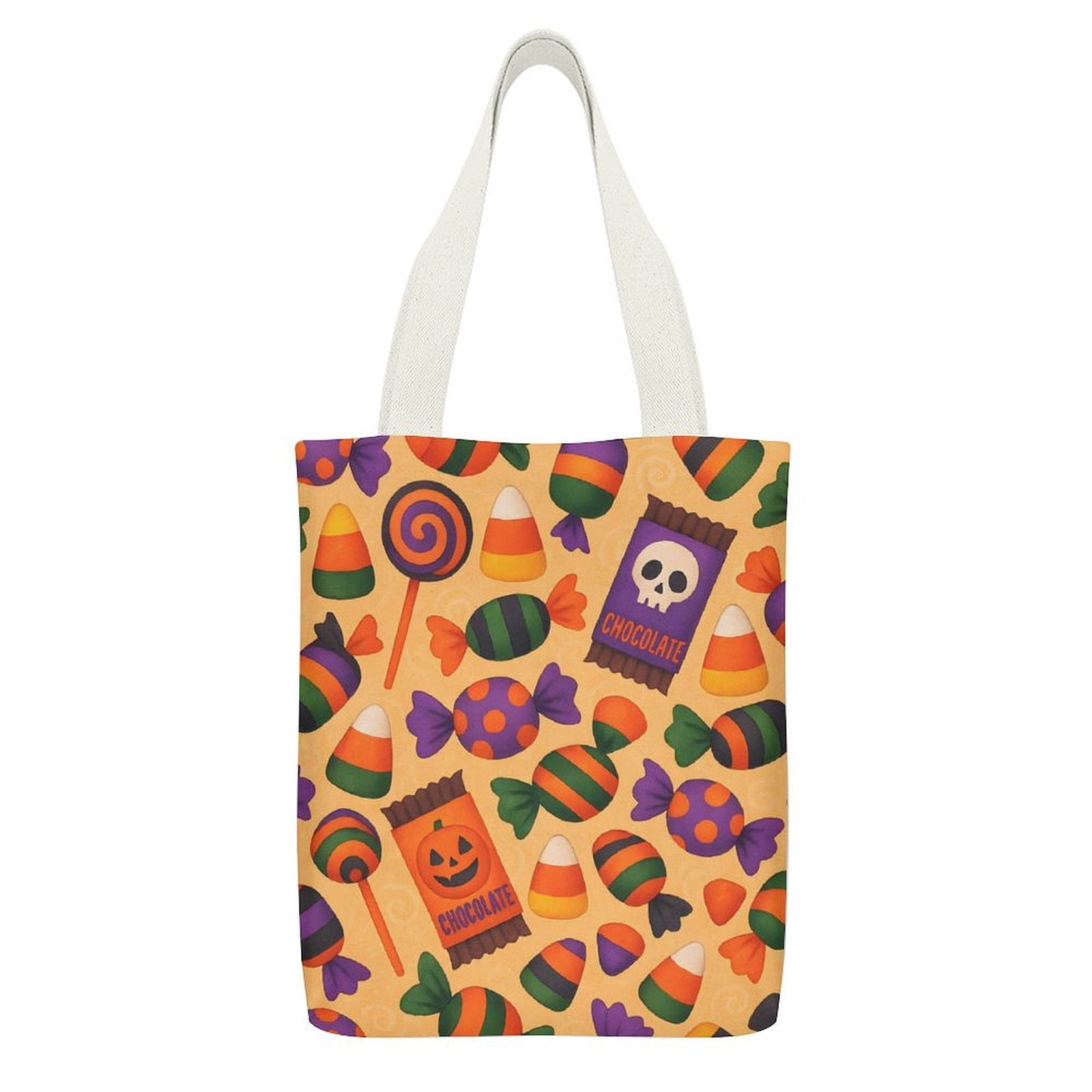 Canvas Tote Bag 12.6×15in With Large Capacity Pocket Design Can Be ...