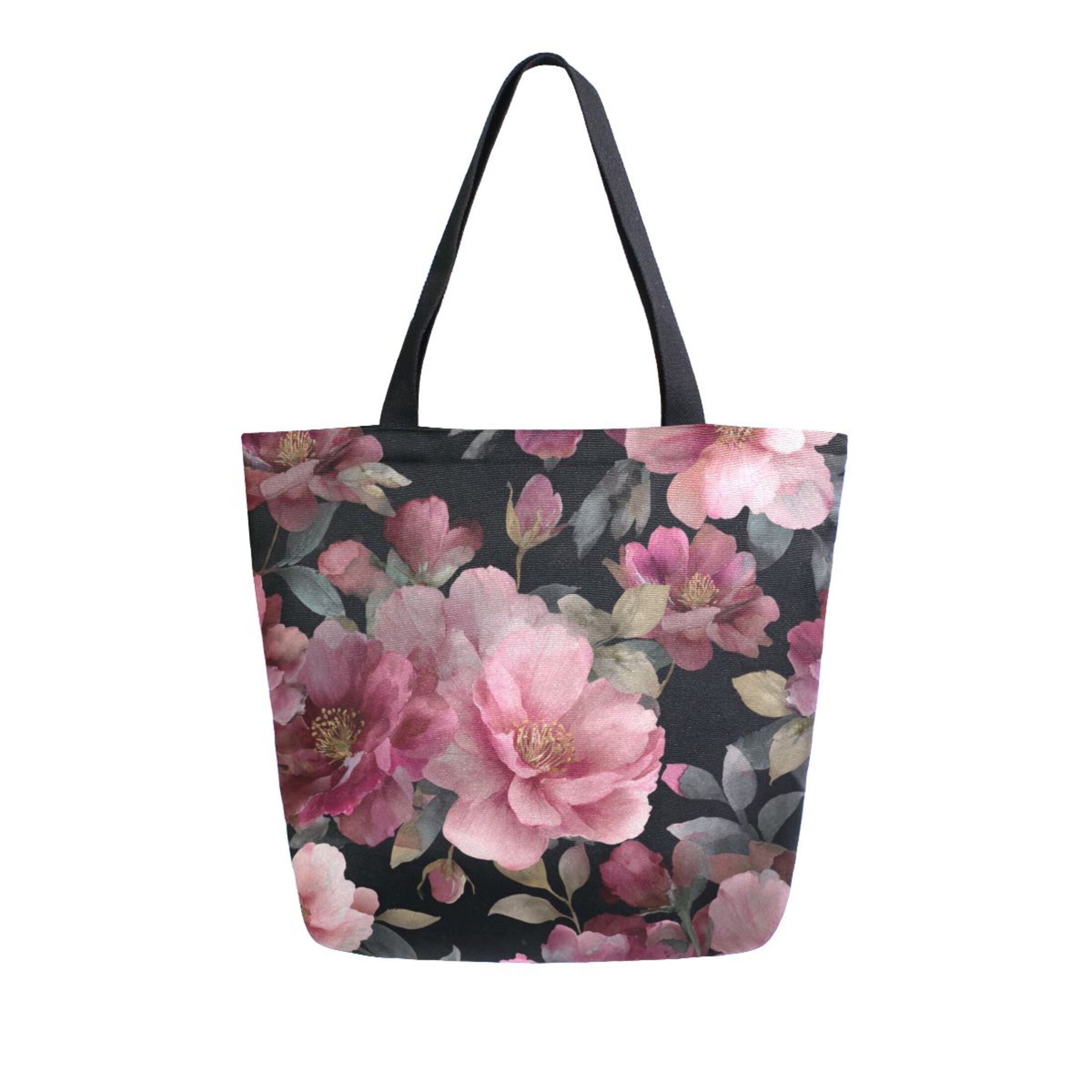Canvas Tote Bag Large Canvas Bag 13.5x5.1x15 Inch Shopping Canvas Bag ...