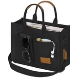 Cshidworld Canvas Tote Bag for Women With Pockets, Laptop Work ...