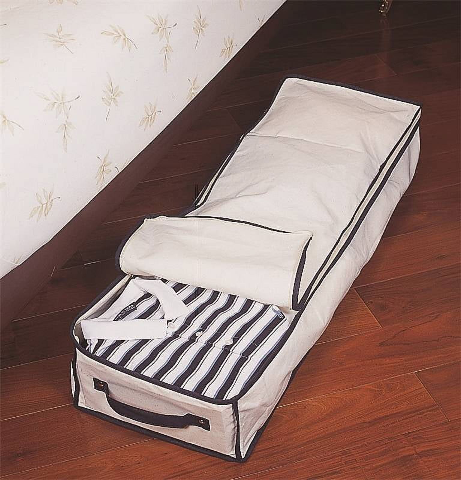Canvas Underbed Storage Box - Walmart.com