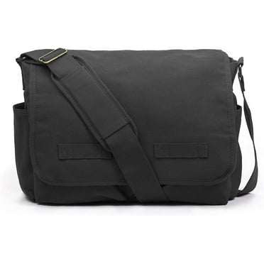 Men Vintage Crossbody Canvas Messenger Shoulder Bag School Hiking ...