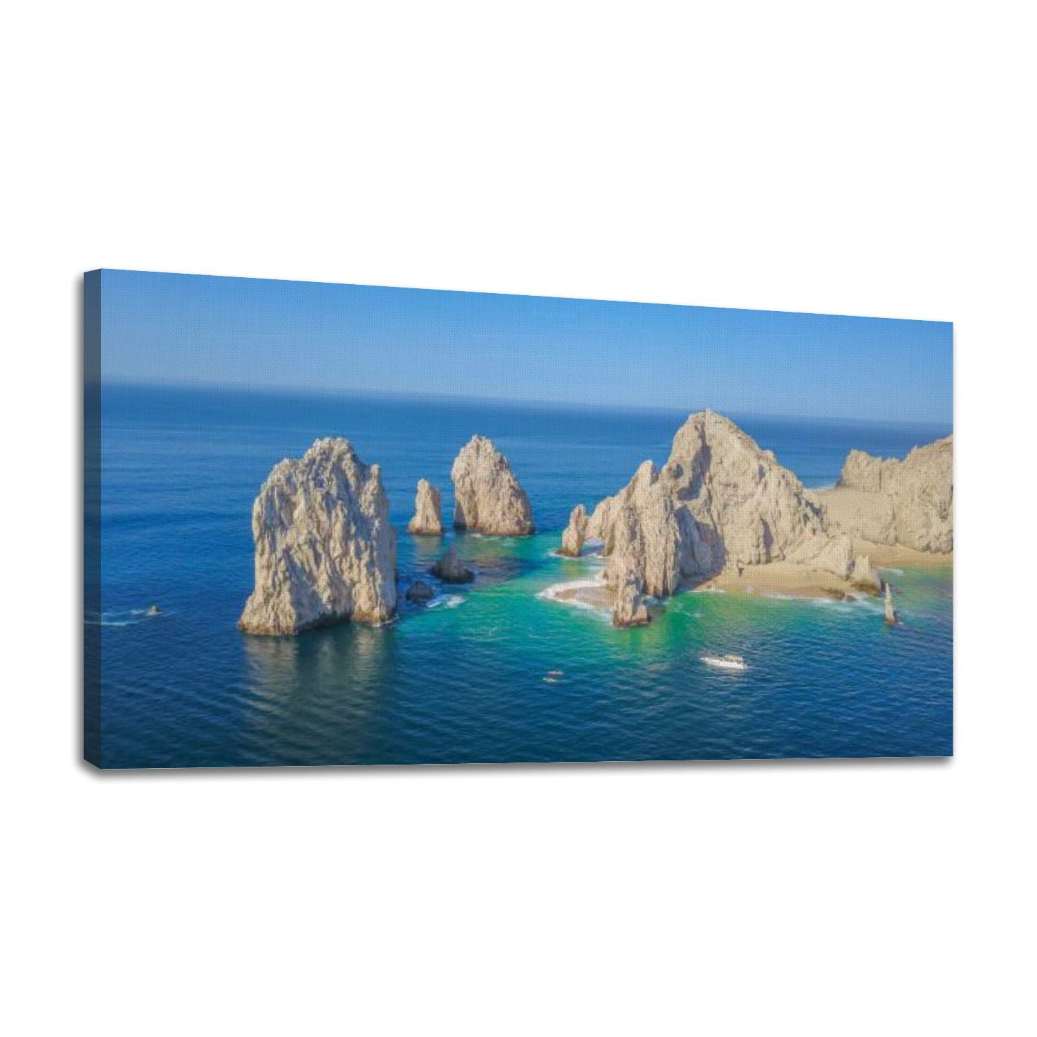 Canvas Wall Art Aerial view arch Cabo San Lucas Mexico Wall Decor for ...