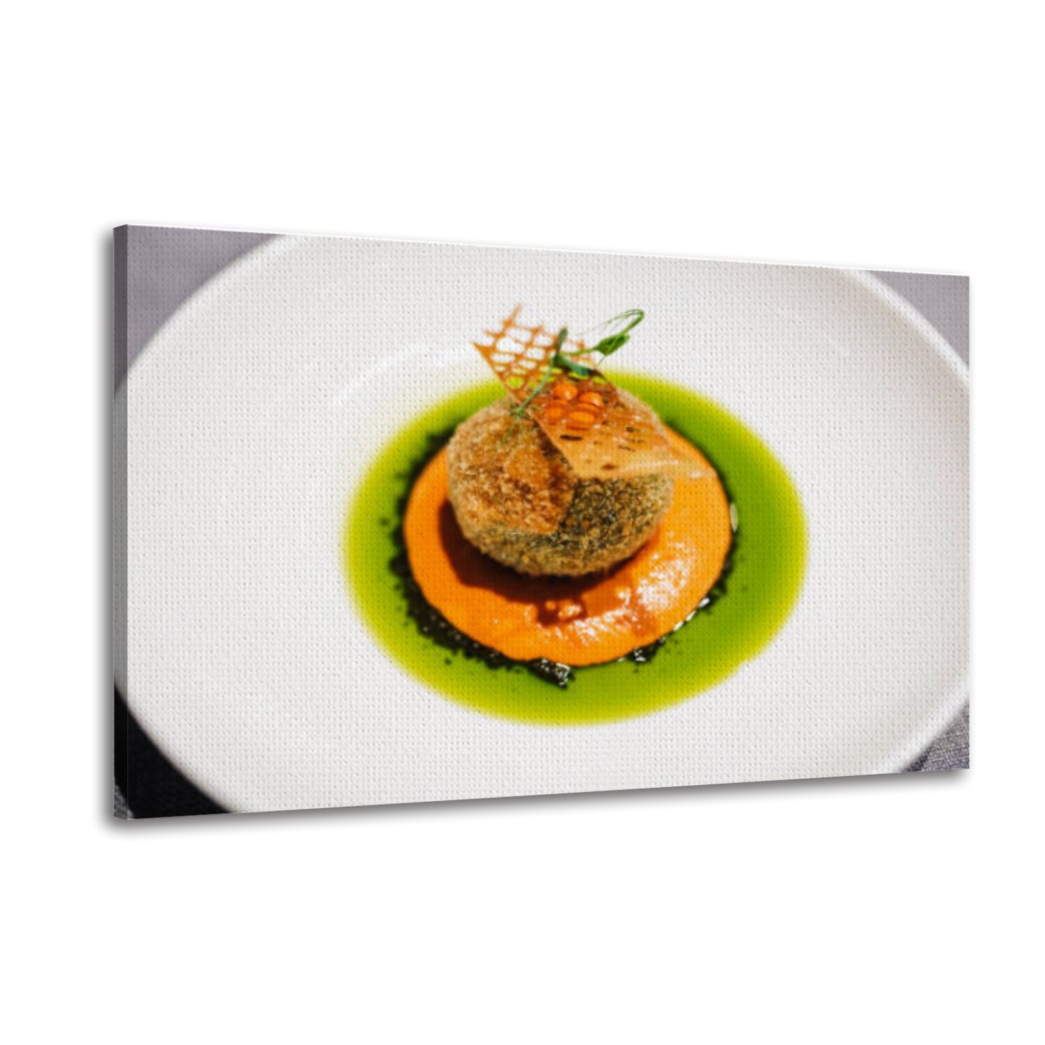 Canvas Wall Art Arancini fried rice ball parmesan crust Wall Decor for ...