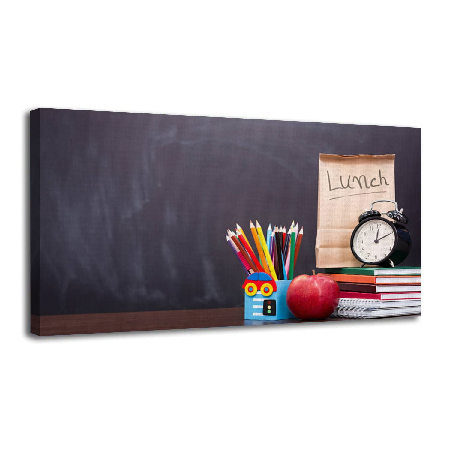 Canvas Wall Art Back to school Wall Decor for Living Room Bathroom ...