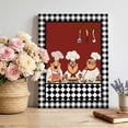 Canvas Wall Art Black Rustic Chefs Canvas Art Print Cooking Food ...