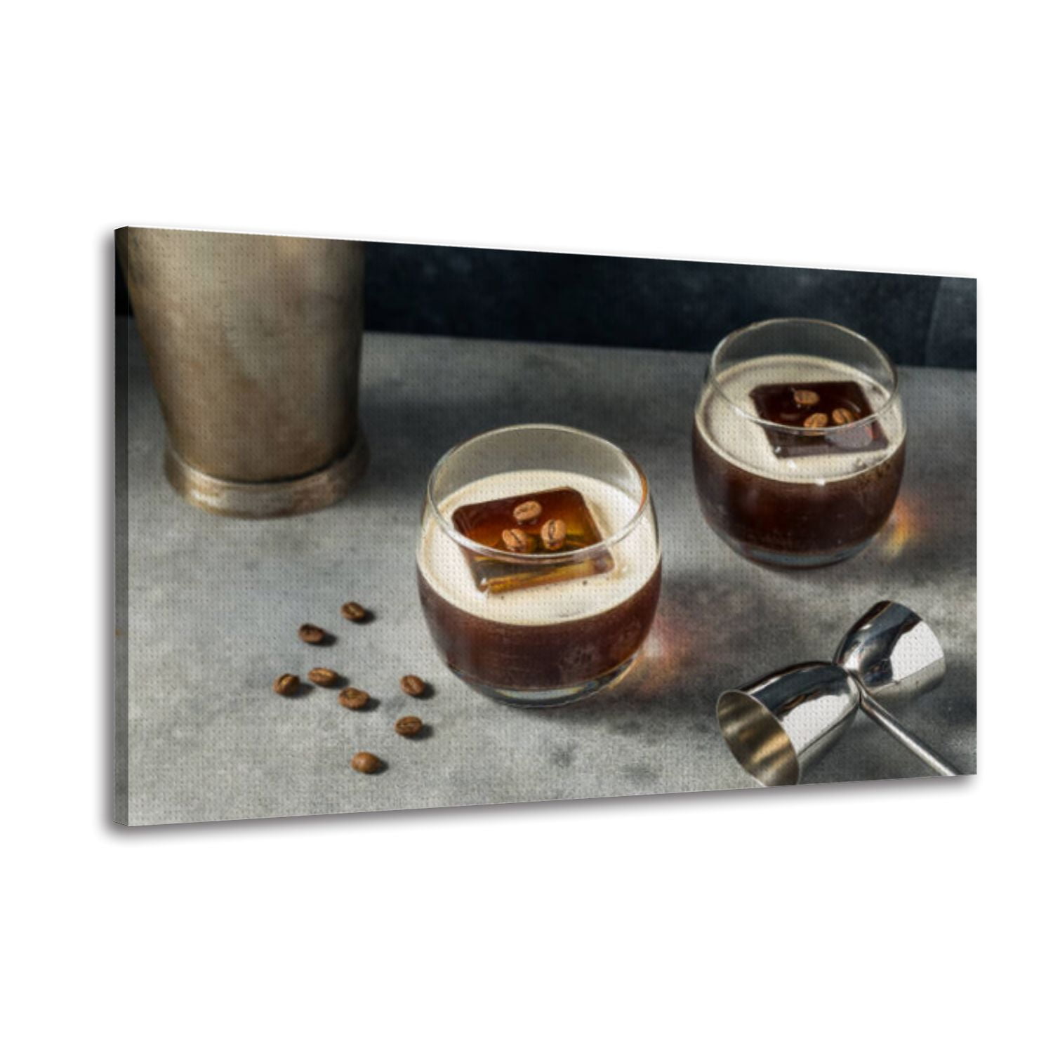 Canvas Wall Art Boozy Mexican Cold Brew Carajillo Cocktail Wall Decor ...