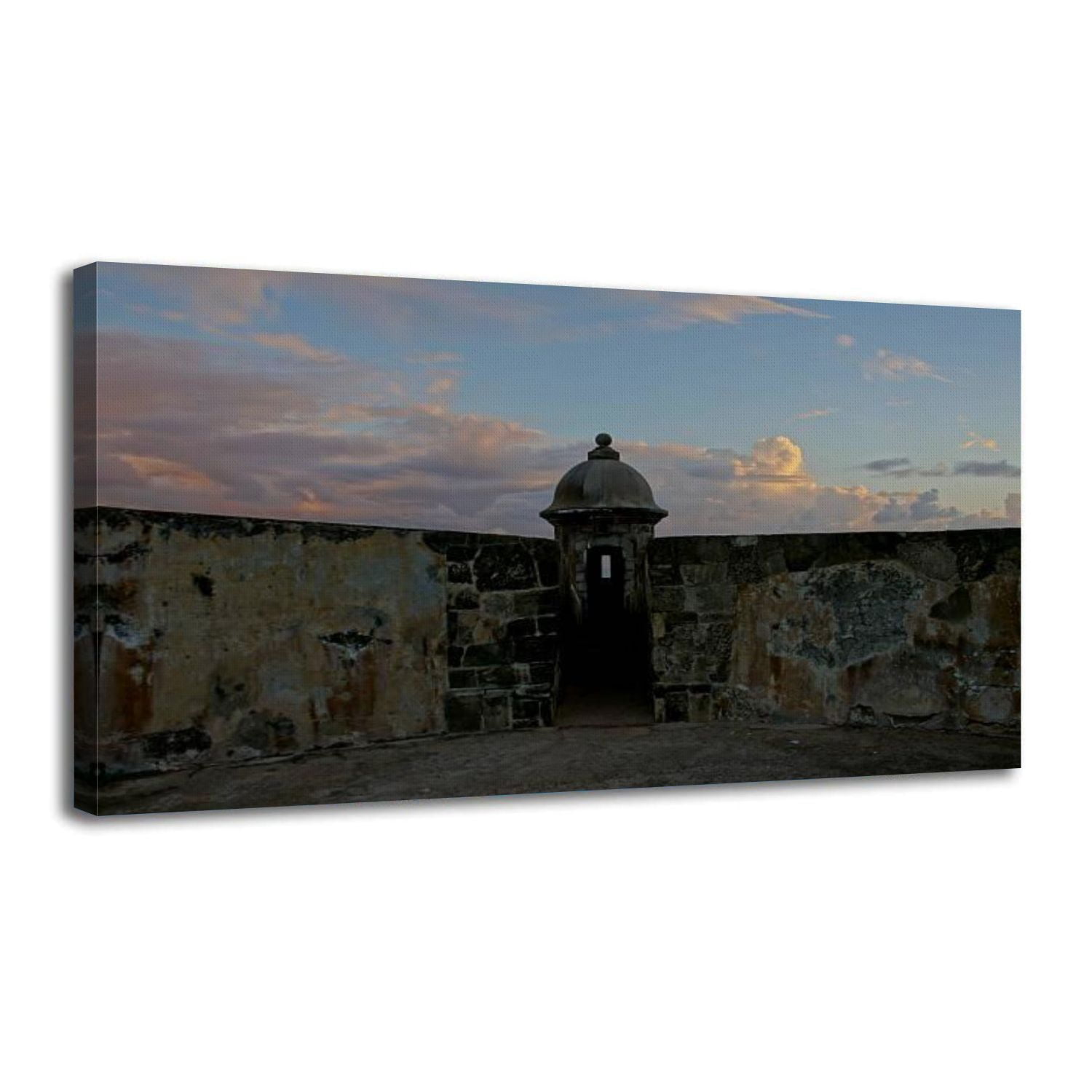 Canvas Wall Art Castillo San Felipe del Morro El Morro San Juan Puerto ...