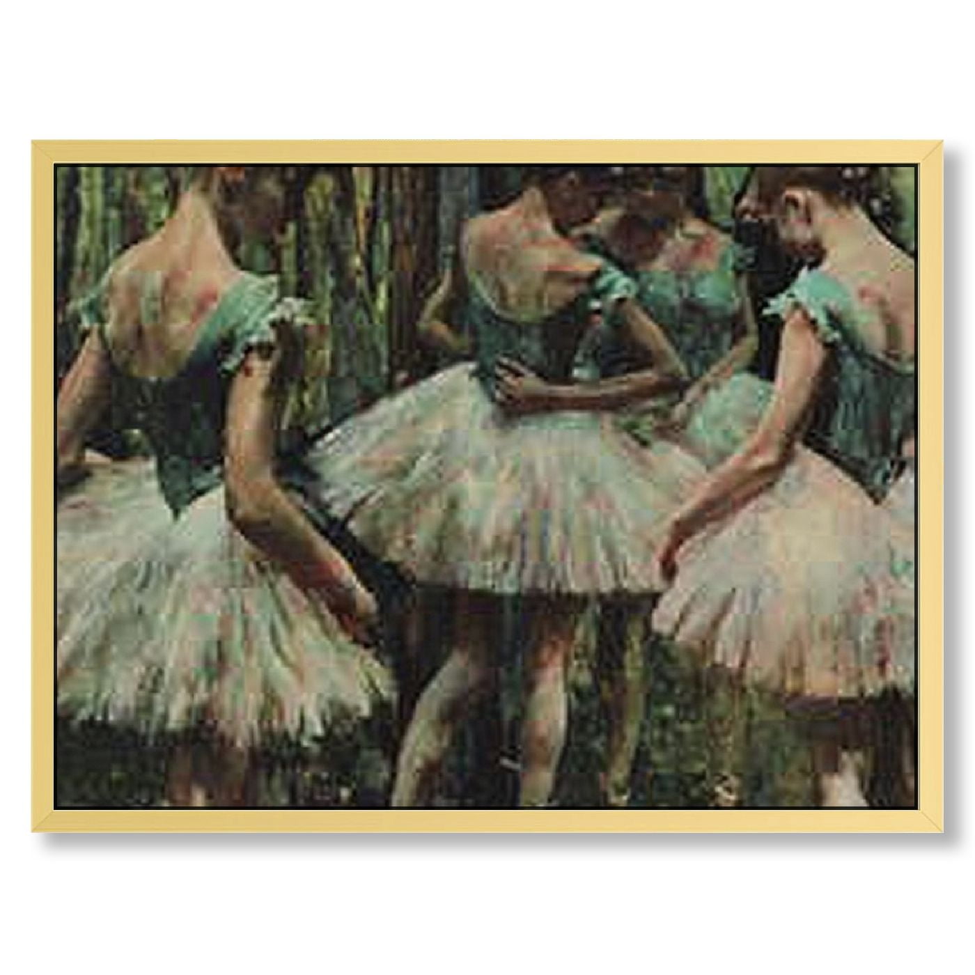 Canvas Wall Art,Dancers,Impressionist Oil Painting Reproduction ...
