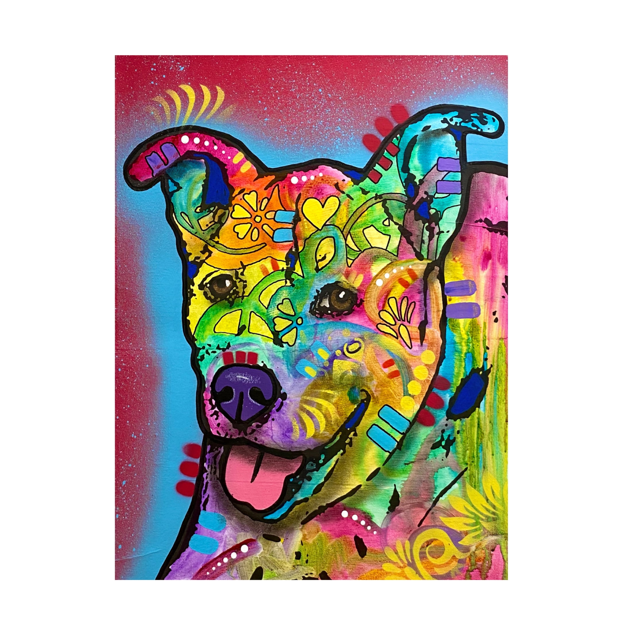 Canvas Wall Art - Dean Russo 'Awwww Yeah' Wall Art for Living Room ...