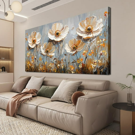 Canvas Wall Art Decor Art Work for Wall Decor Vintage Gold Wall Art ...