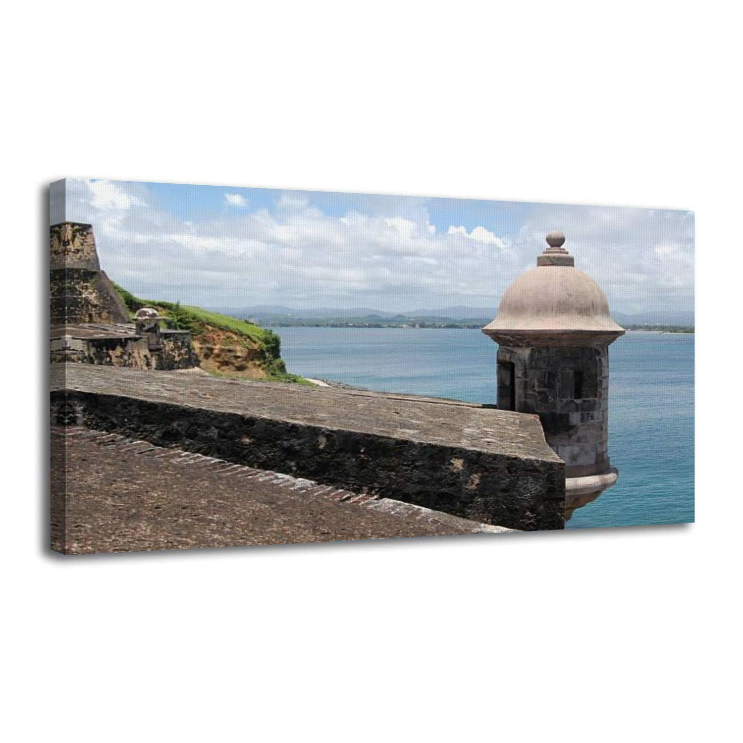 Canvas Wall Art El Morro Fortress Turret Wall Decor for Living Room ...
