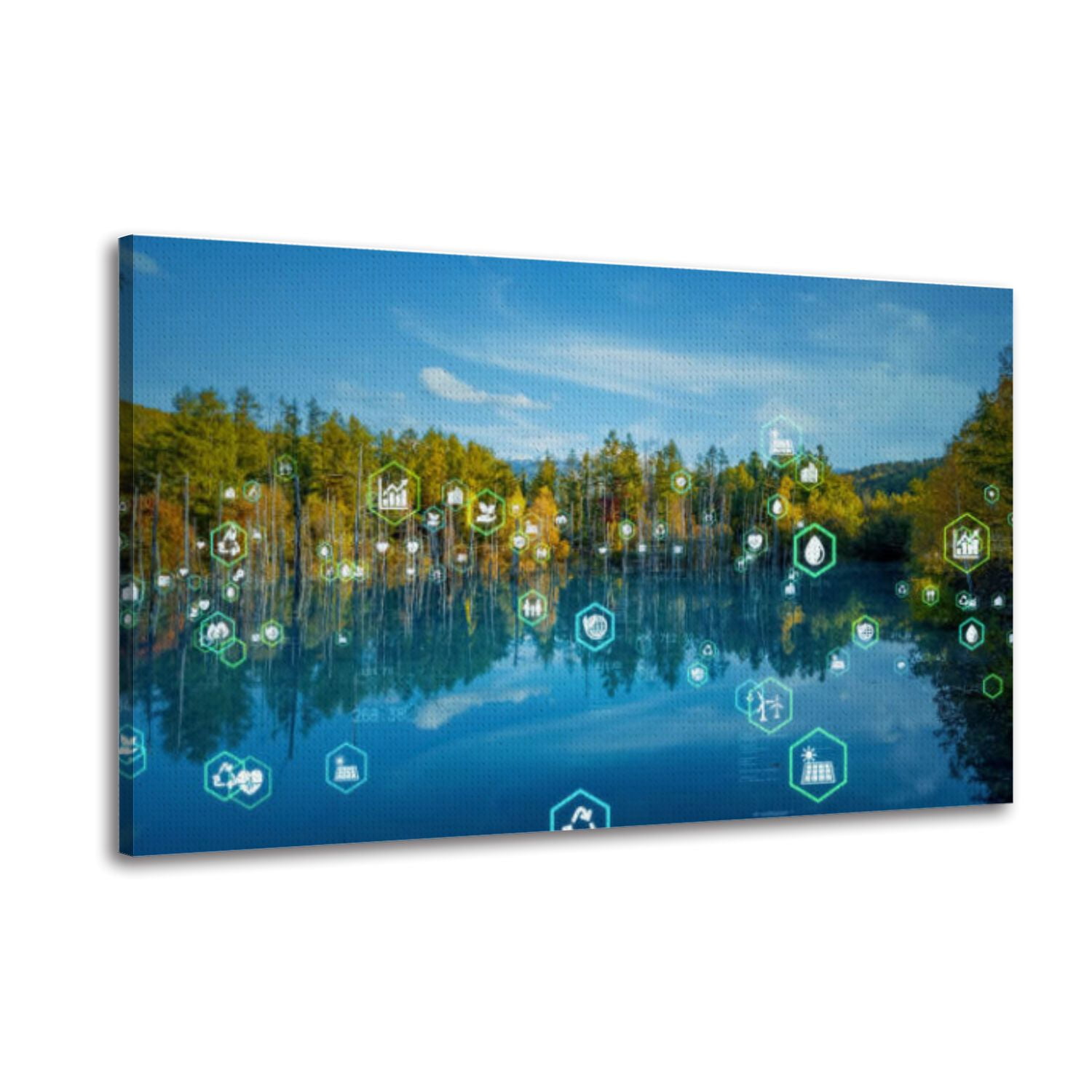Canvas Wall Art Environmental technology Sustainable development goals ...