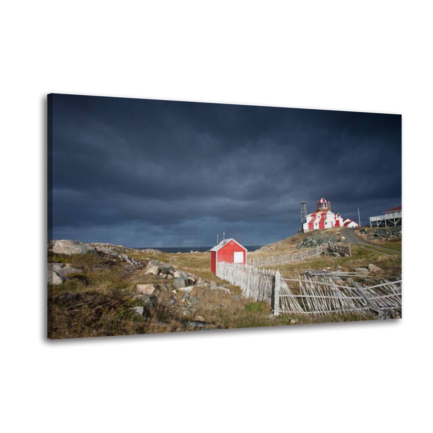 Canvas Wall Art Famous Bonavista Lighthouse Newfoundland Canada Wall ...