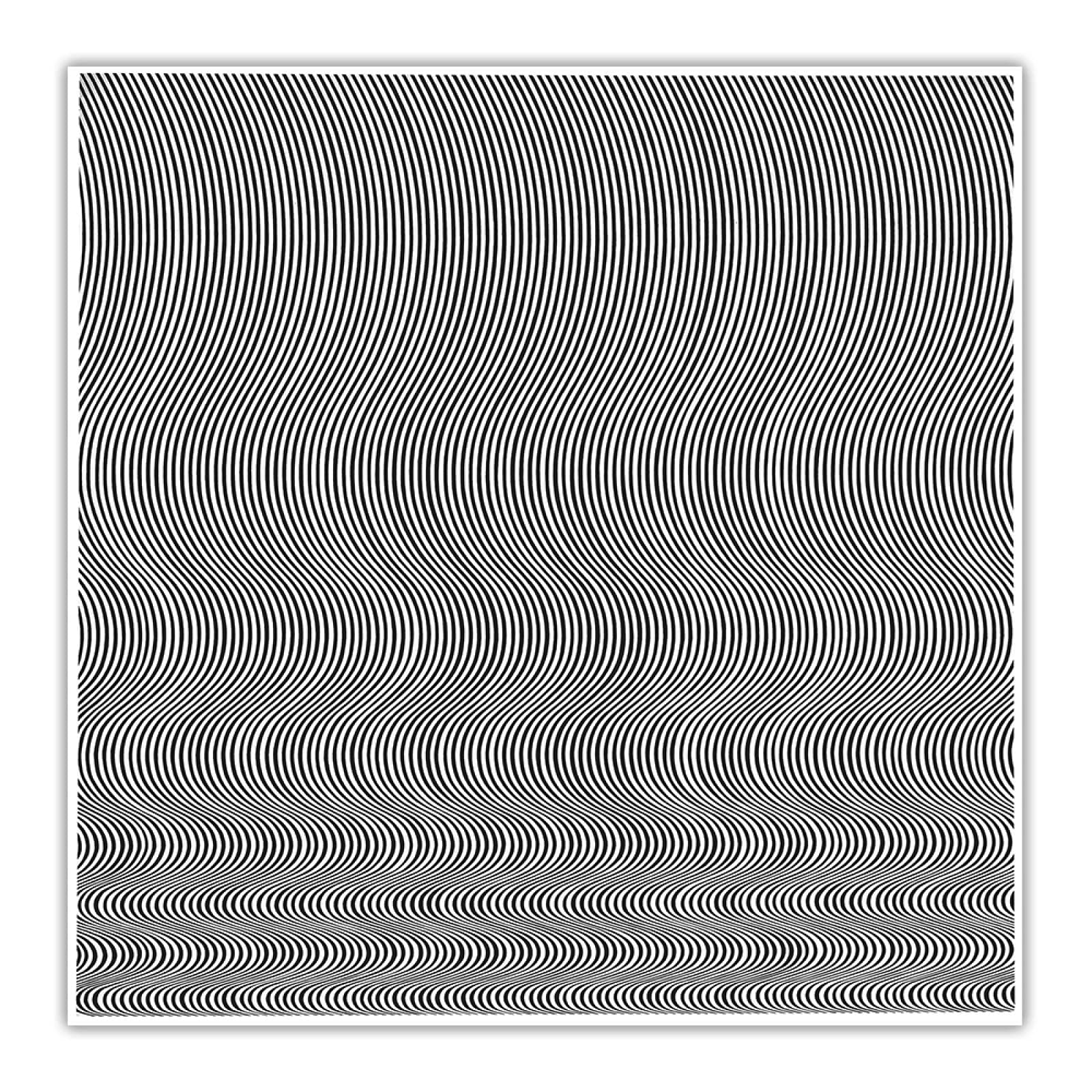 Canvas Wall Art Famous Bridget Riley"Fall,1963"Print on Canvas-Tuscan ...