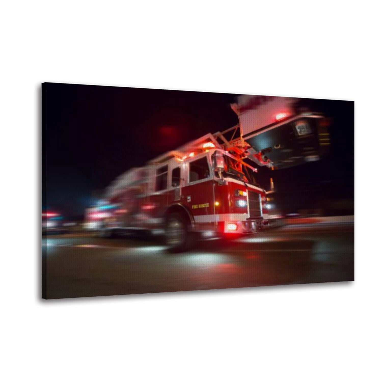 Canvas Wall Art First Responder Wall Decor for Living Room Bathroom ...