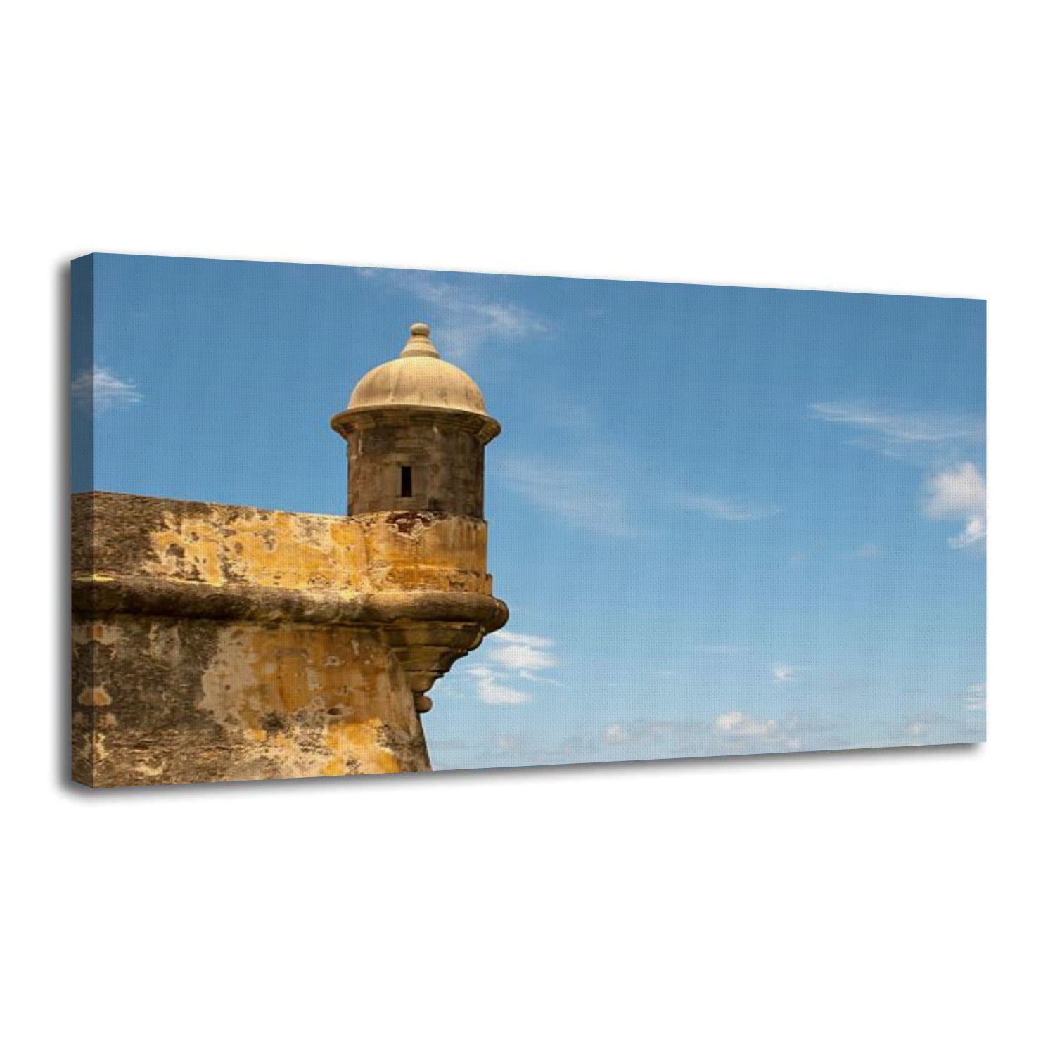 Canvas Wall Art Guerite old Spanish fort San Juan Puerto Rico Wall ...