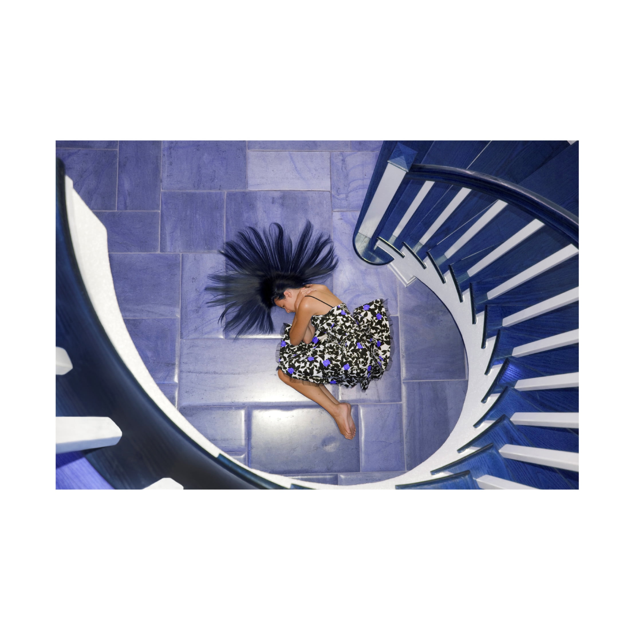 Canvas Wall Art - Hans Repelnig 'Violet' Wall Art for Living Room ...