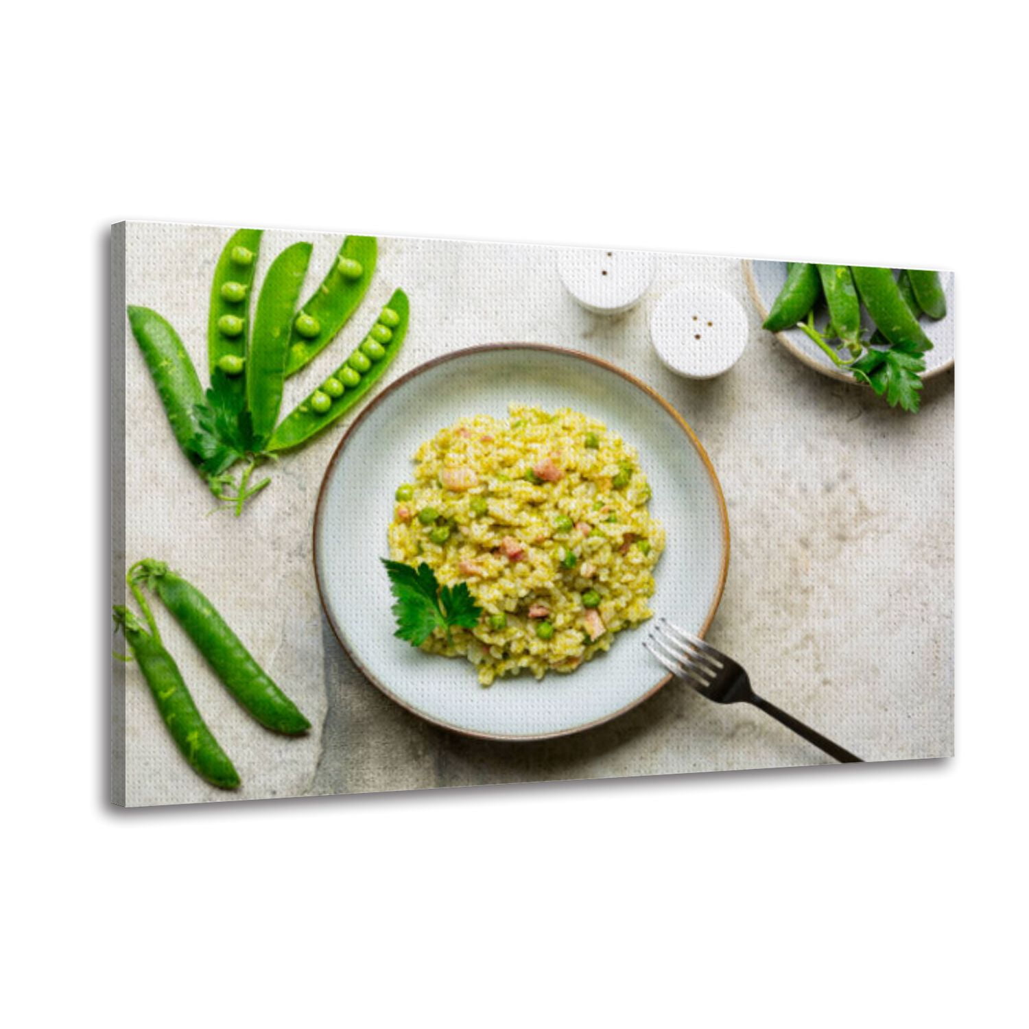 Canvas Wall Art Italian Venetian rice spring green pea Risi e bisi ...