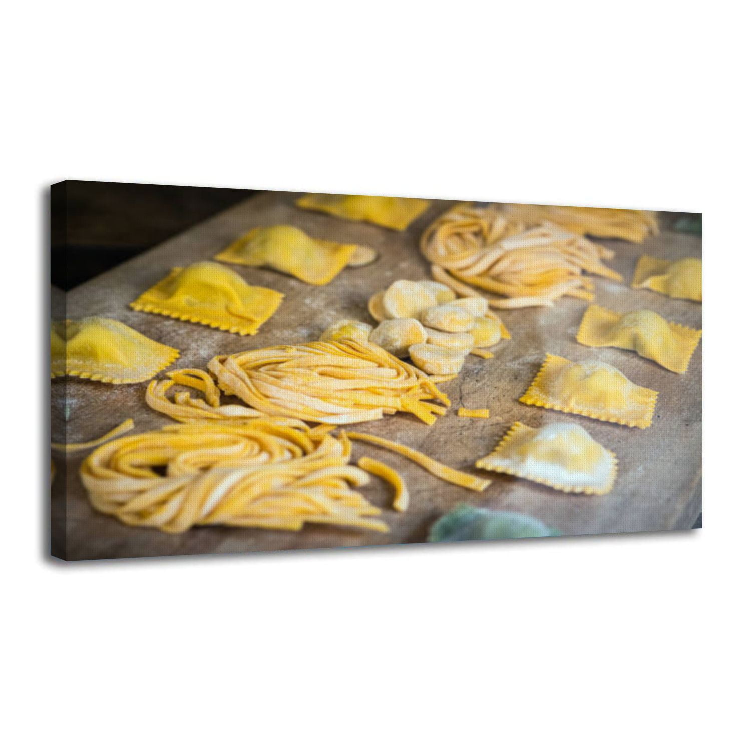 Canvas Wall Art Italian fresh pasta tortellini ravioli Wall Decor for ...