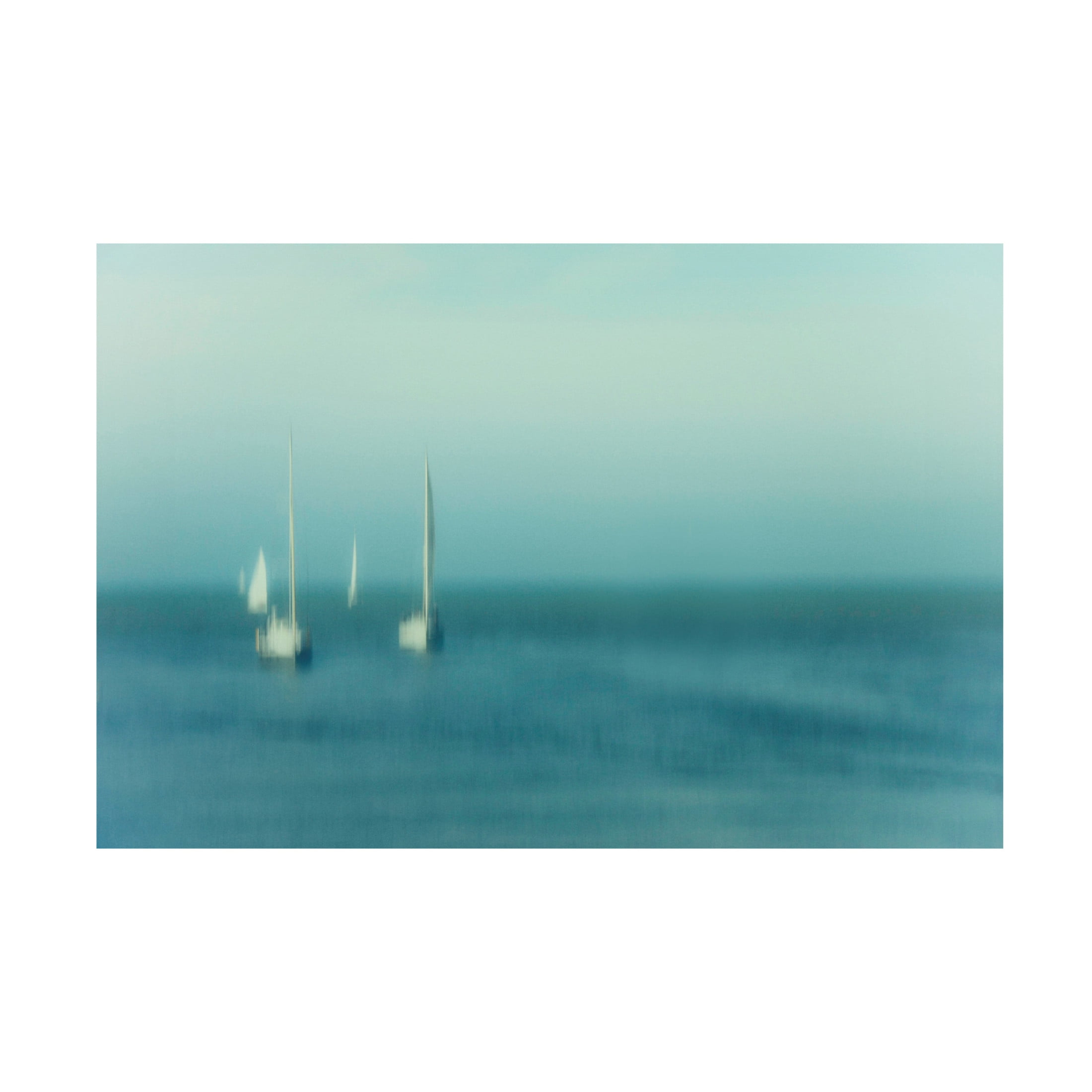 Canvas Wall Art - Jef Flour 'The Calm' Wall Art for Living Room ...