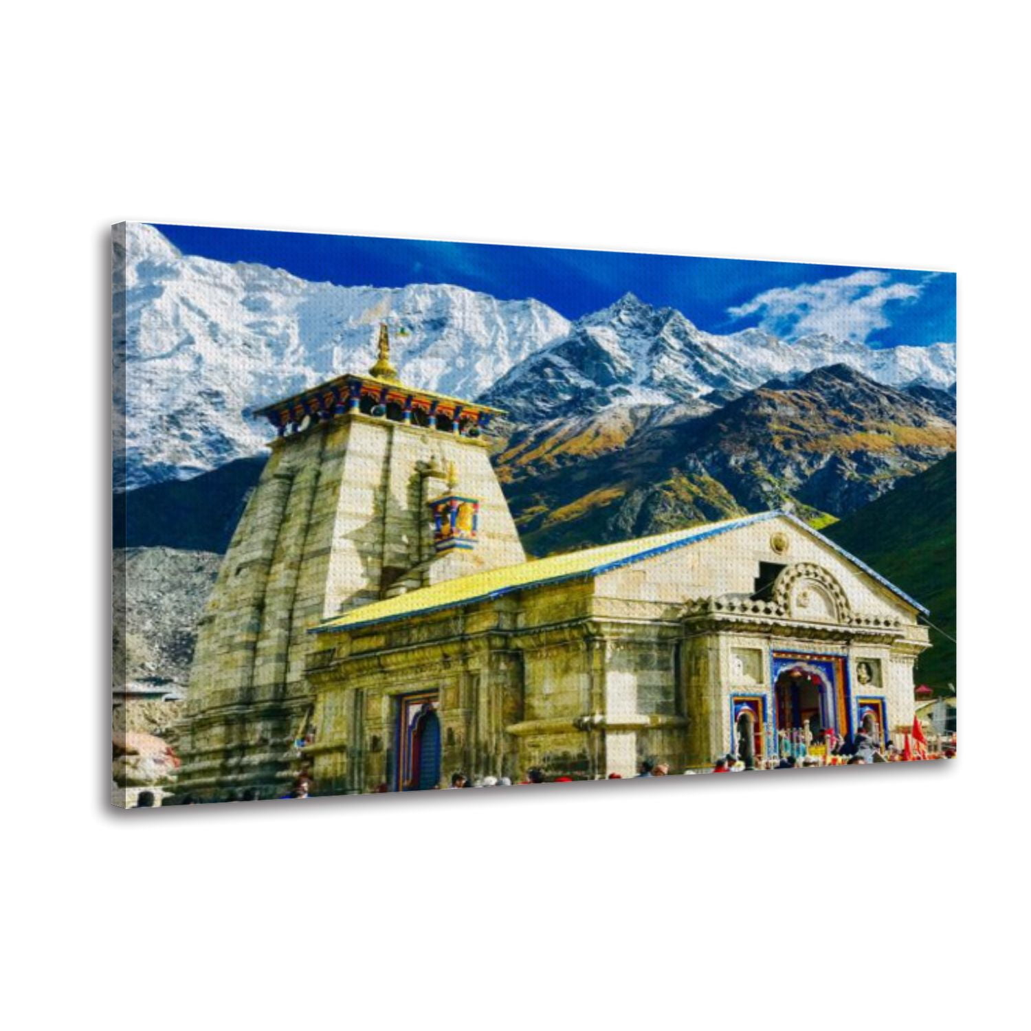 Canvas Wall Art Kedarnath Dham Uttrakhand Wall Decor for Living Room ...