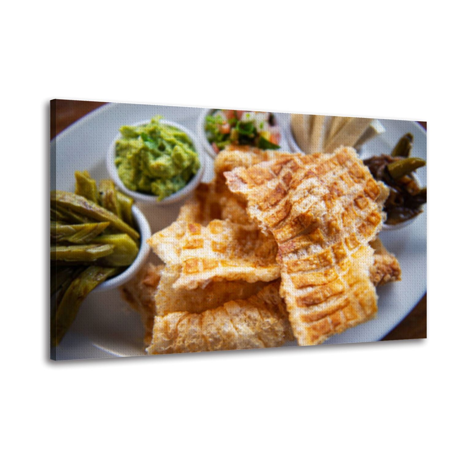 Canvas Wall Art Mexican Pork rind Traditional Mexican food Wall Decor ...