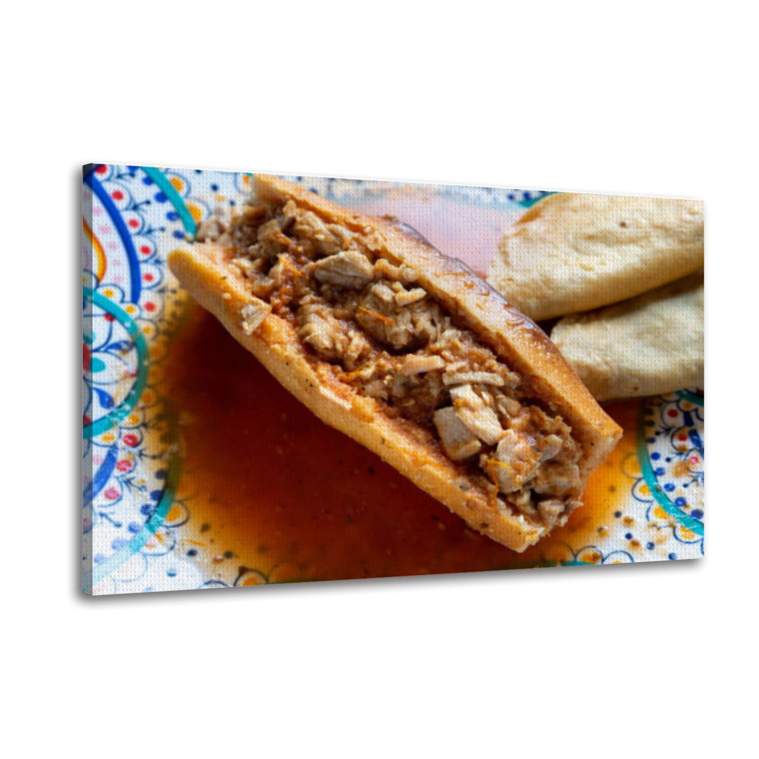 Canvas Wall Art Mexican pork sandwich red willow also called drowning ...