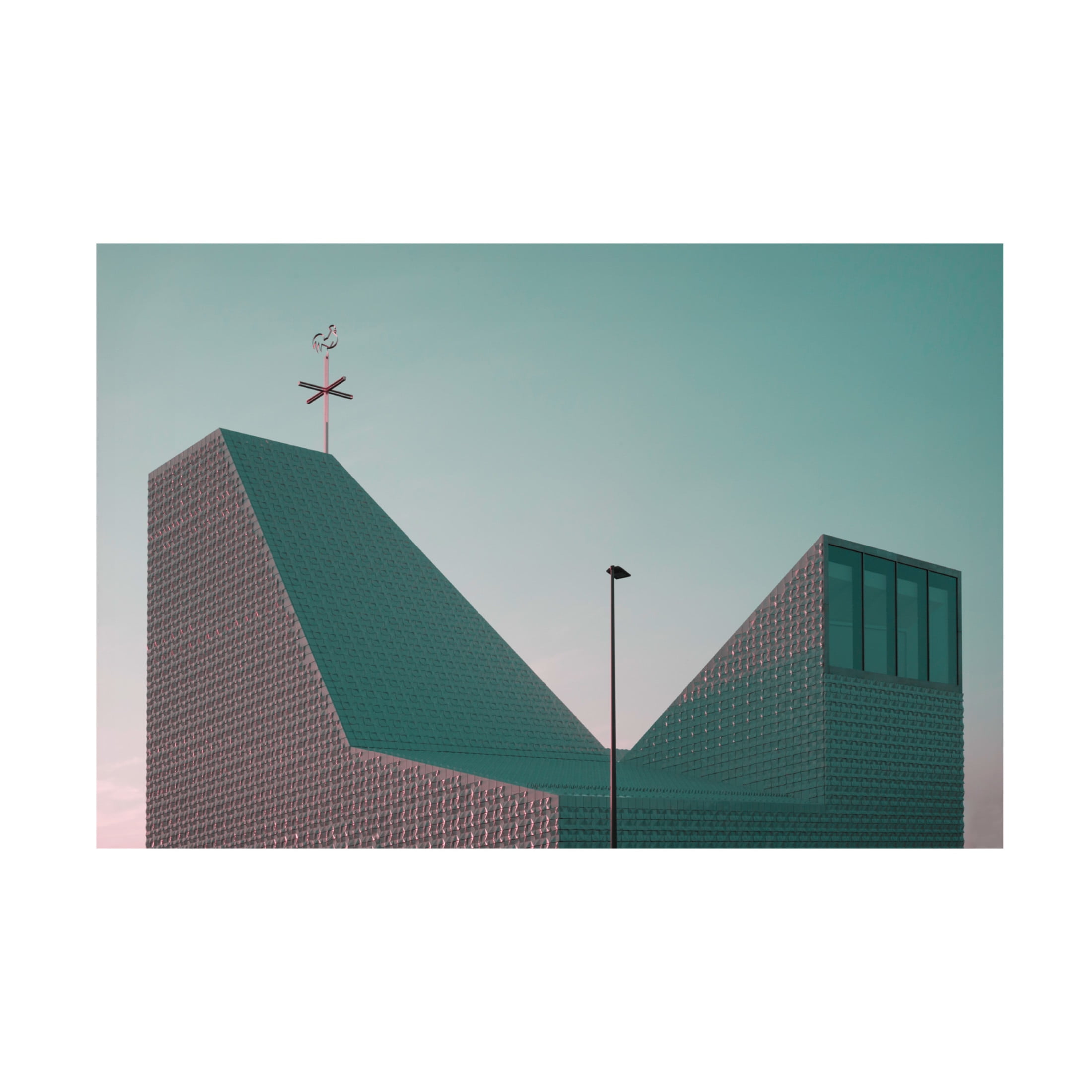 Canvas Wall Art - Mike Kreiten 'Sprungschanze Gottes - Poing' Wall Art ...