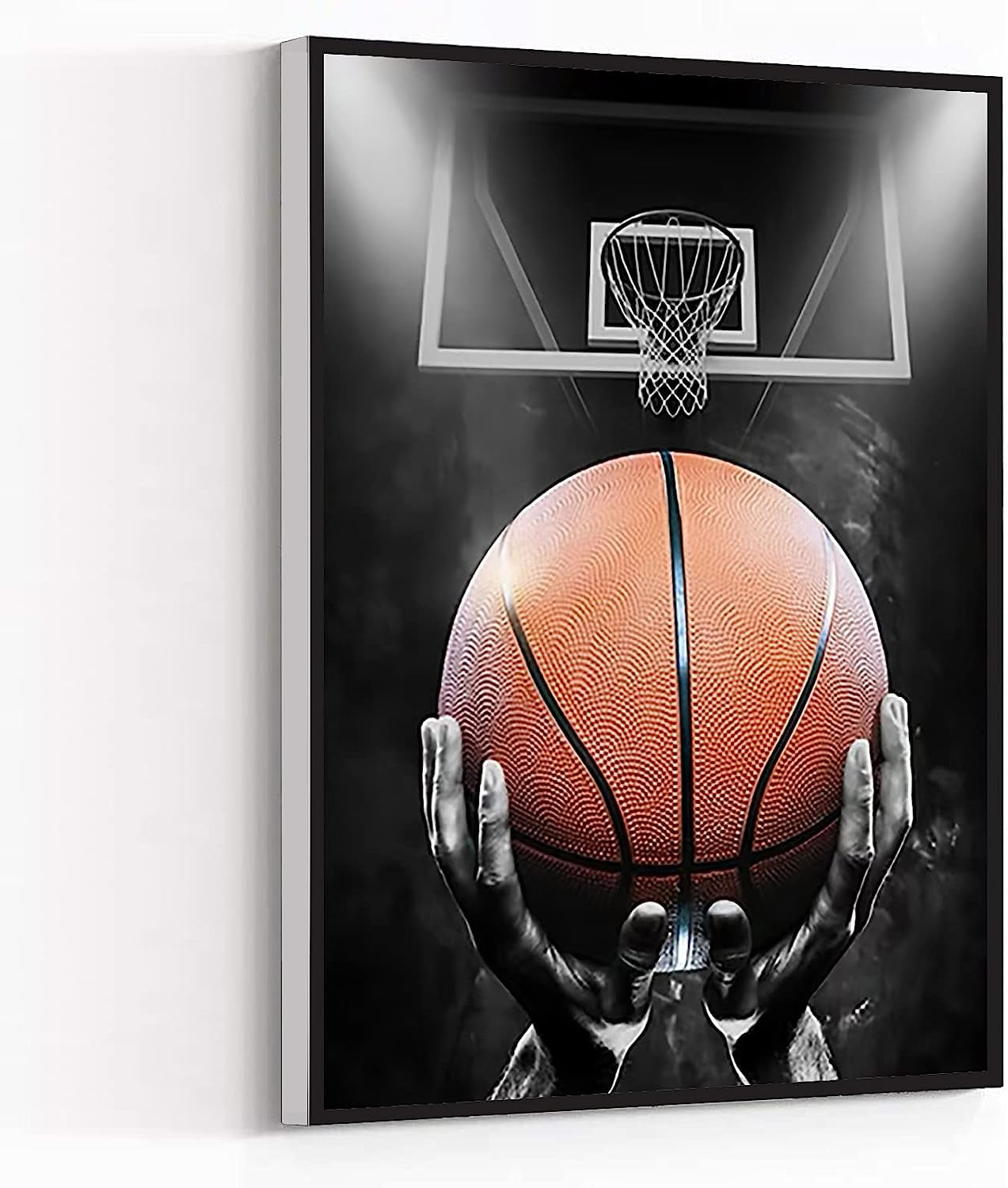 Canvas Wall Art Modern Art Print Basketball Player Poster,Transforms ...