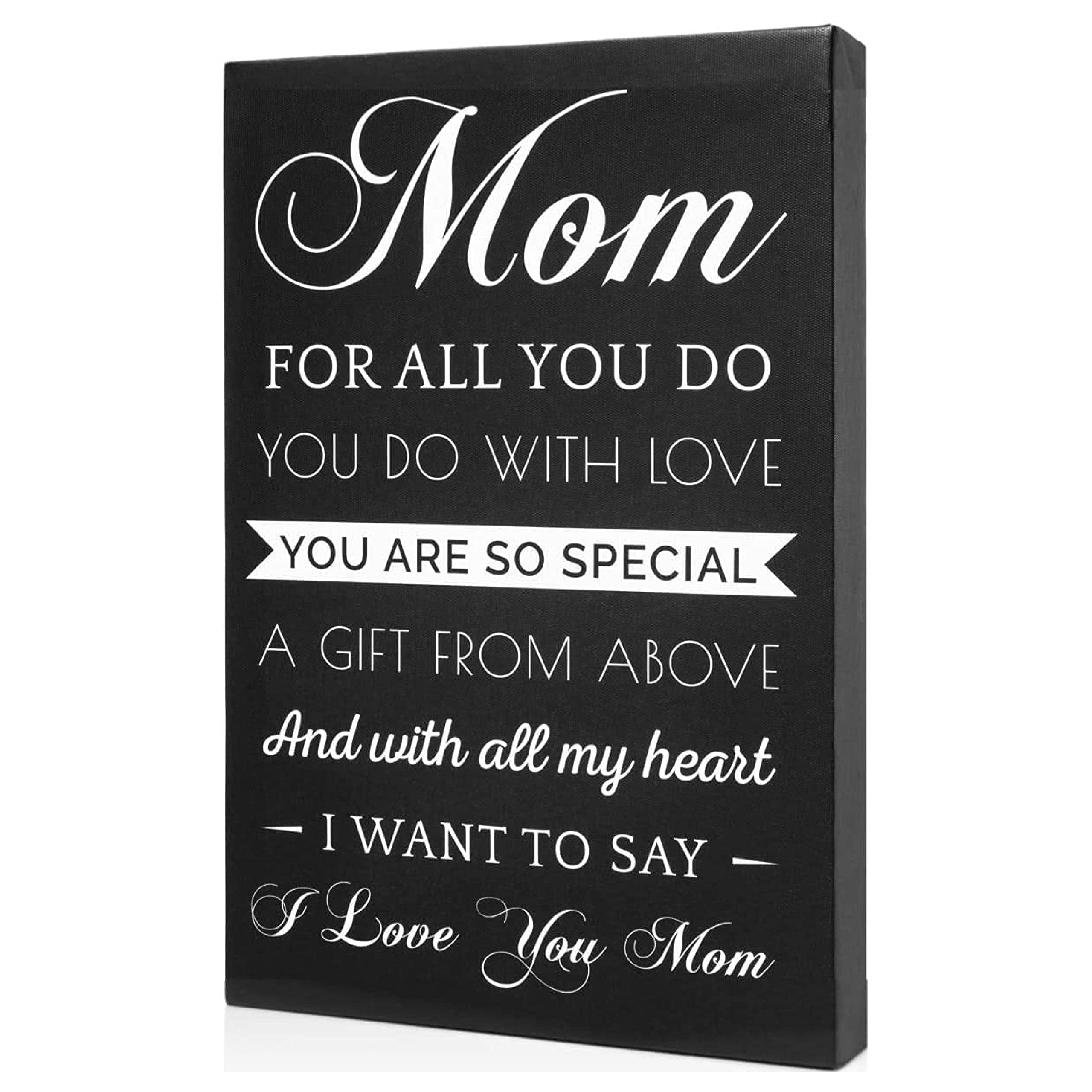 Canvas Wall Art Mom Gift Hangable Home Decor Gifts For Mom Unique canvas-wall-art-mom-gift-hangable-home-decor-gifts-for-mom-unique