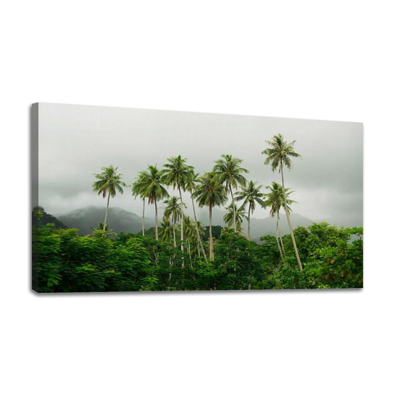Canvas Wall Art Moorea clouds Wall Decor for Living Room Bathroom ...