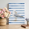 Canvas Wall Art Ocean Seagull Canvas Art Print Coastal Nautical Sea ...