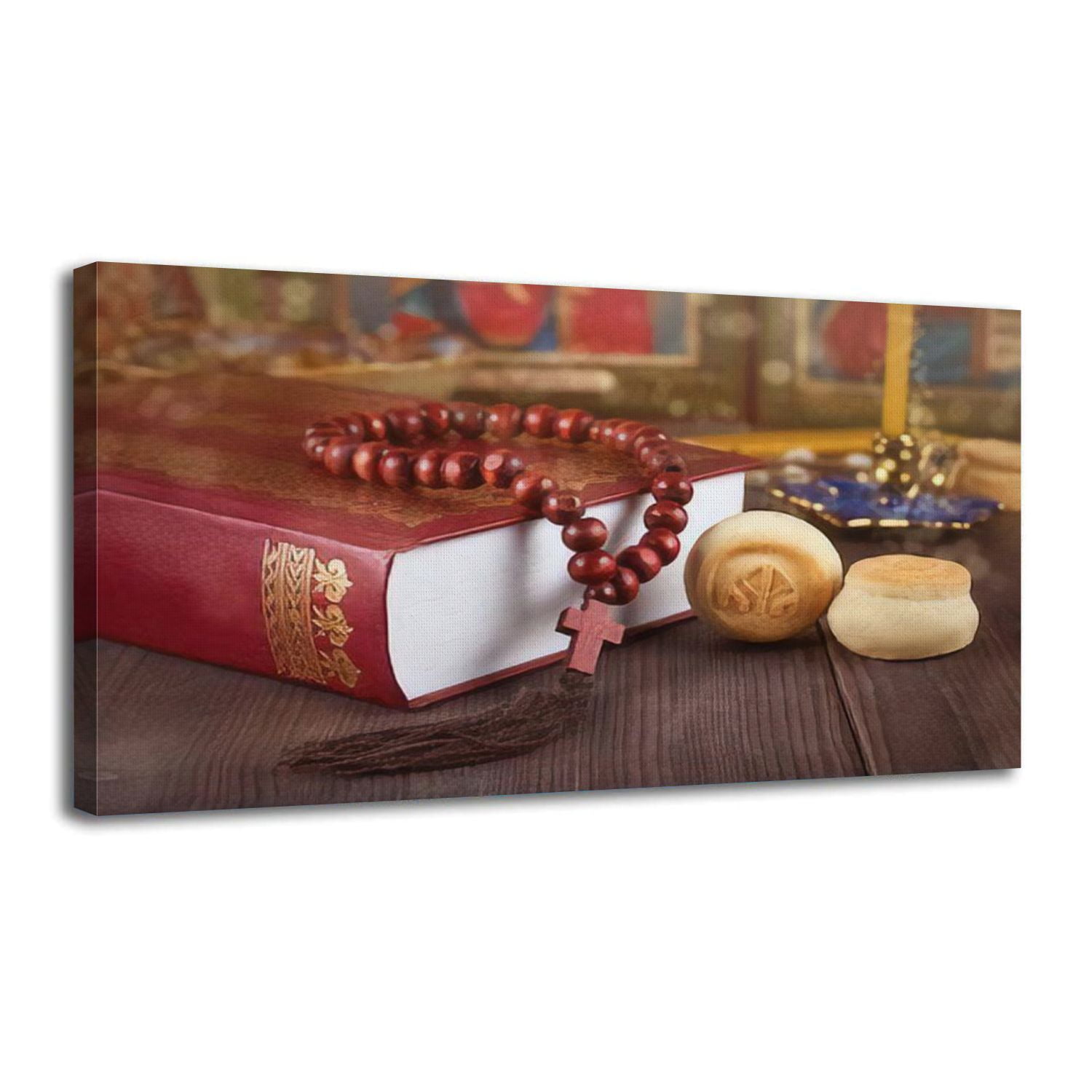 Canvas Wall Art Orthodox still life liturgical bread prosfora church ...