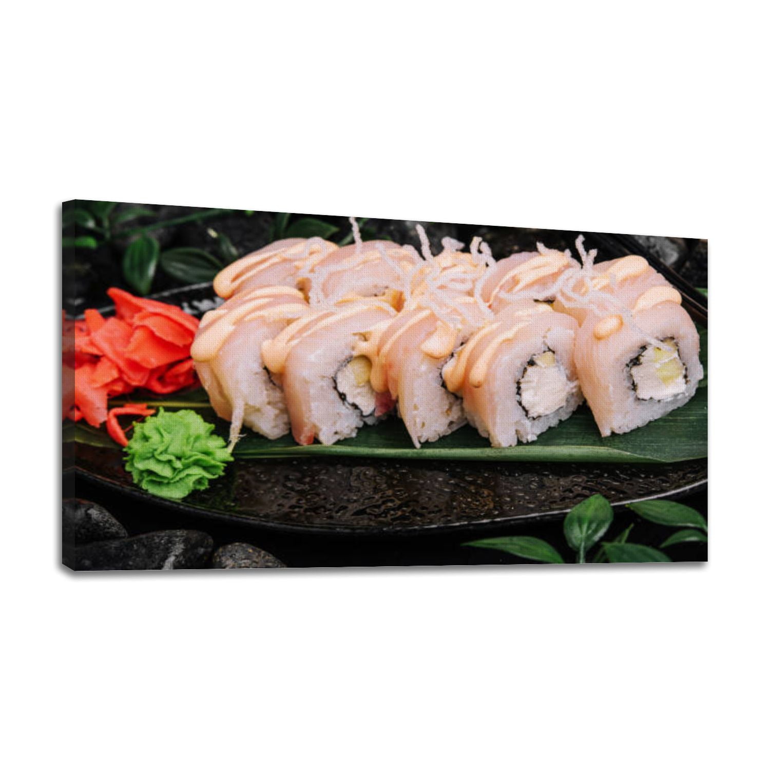 Canvas Wall Art Philadelphia Maki Sushi made Cream Cheese Wall Decor ...