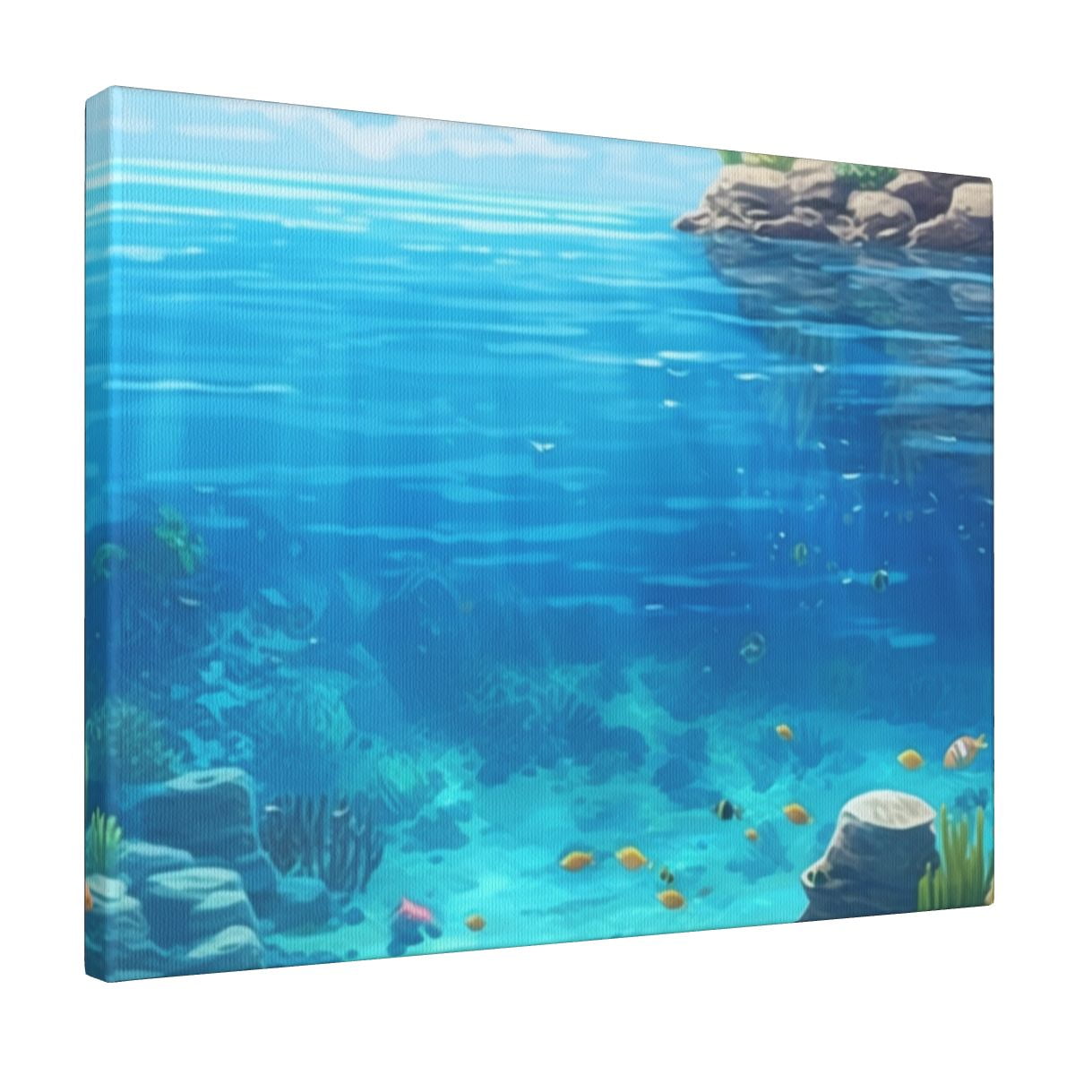 Canvas Wall Art Picture Ocean View Theme for Living Room and Bedroom ...