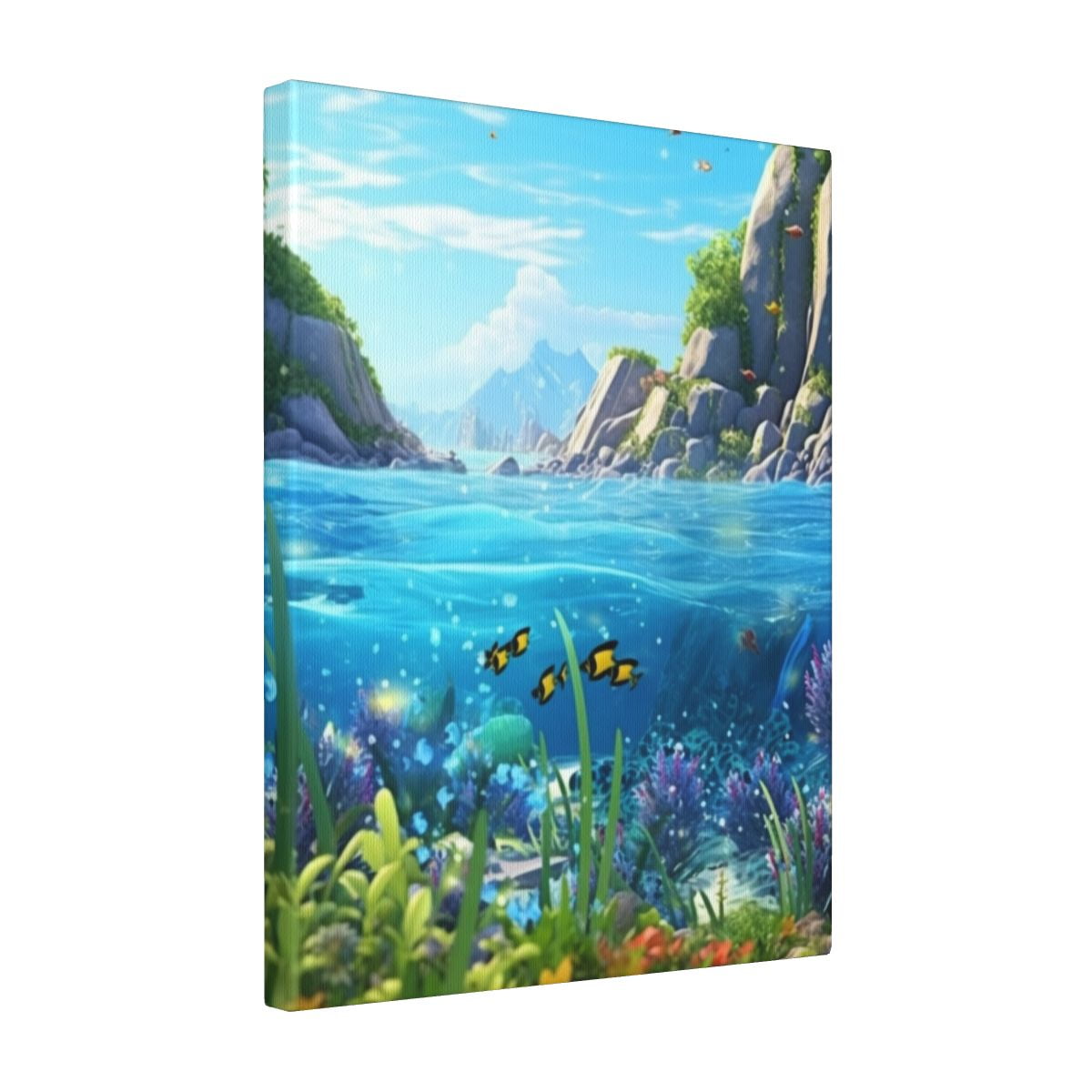 Canvas Wall Art Picture Ocean View Theme for Living Room and Bedroom ...
