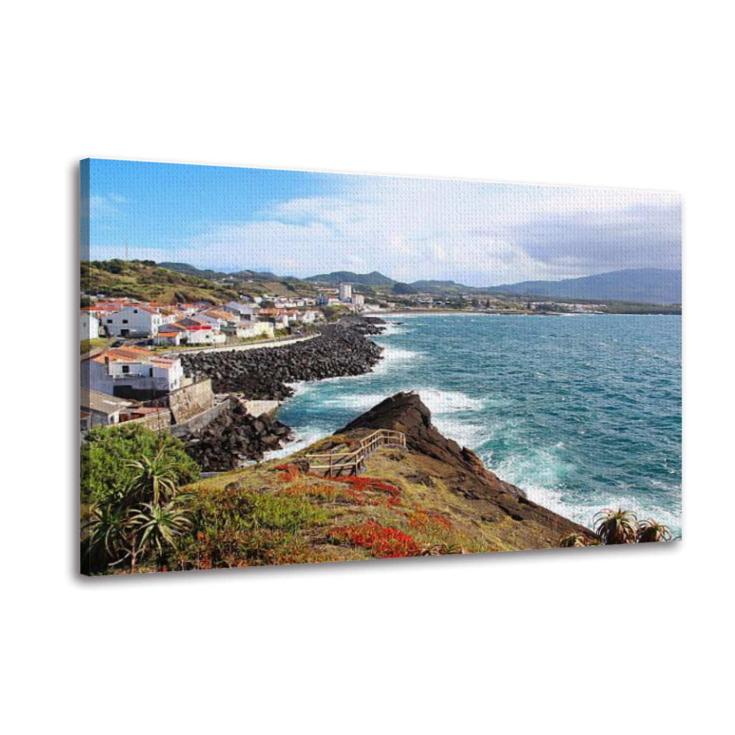 Canvas Wall Art Sao Miguel island Azores Portugal Wall Decor for Living ...