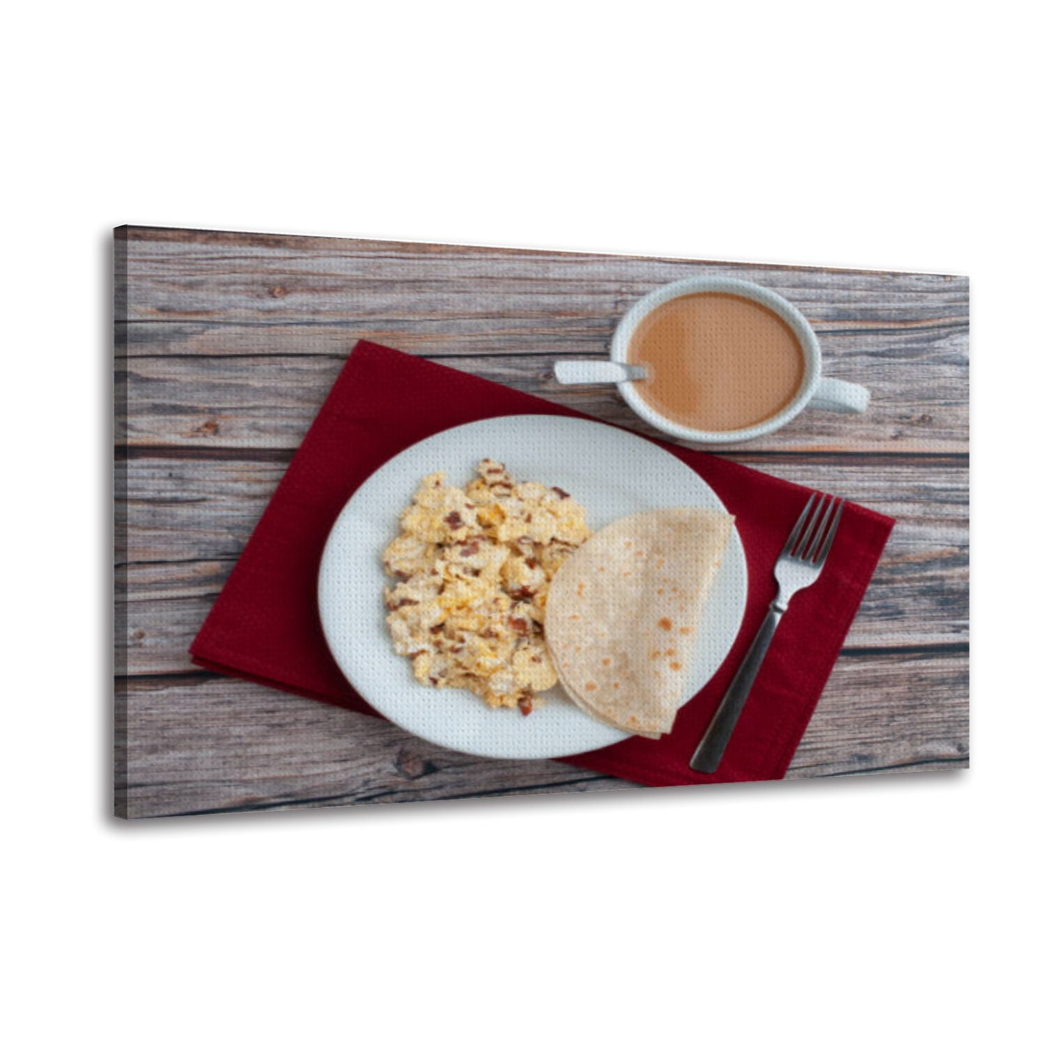 Canvas Wall Art Scrambled eggts for breakfast Wall Decor for Living ...
