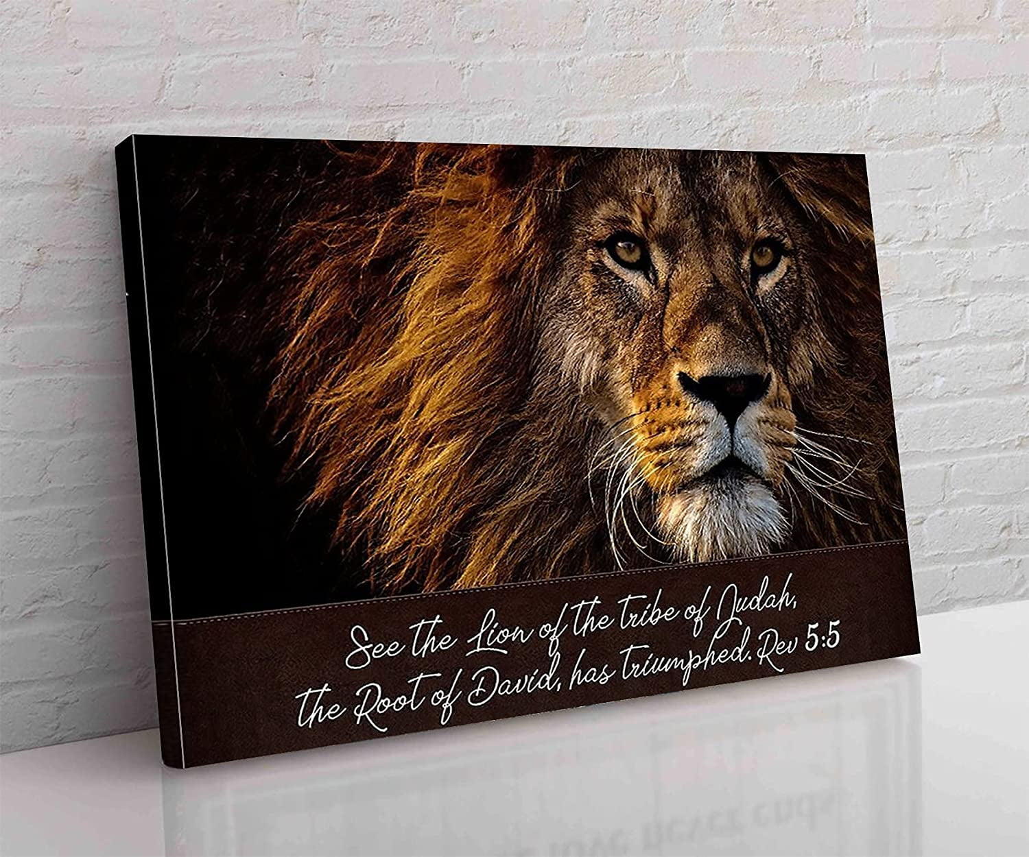 Canvas Wall Art See The Lion Of The Tribe Of Judah Print Canvas Poster ...