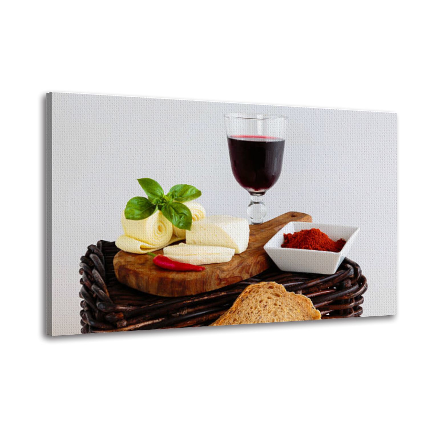 Canvas Wall Art Sheep cheese Wall Decor for Living Room Bathroom ...