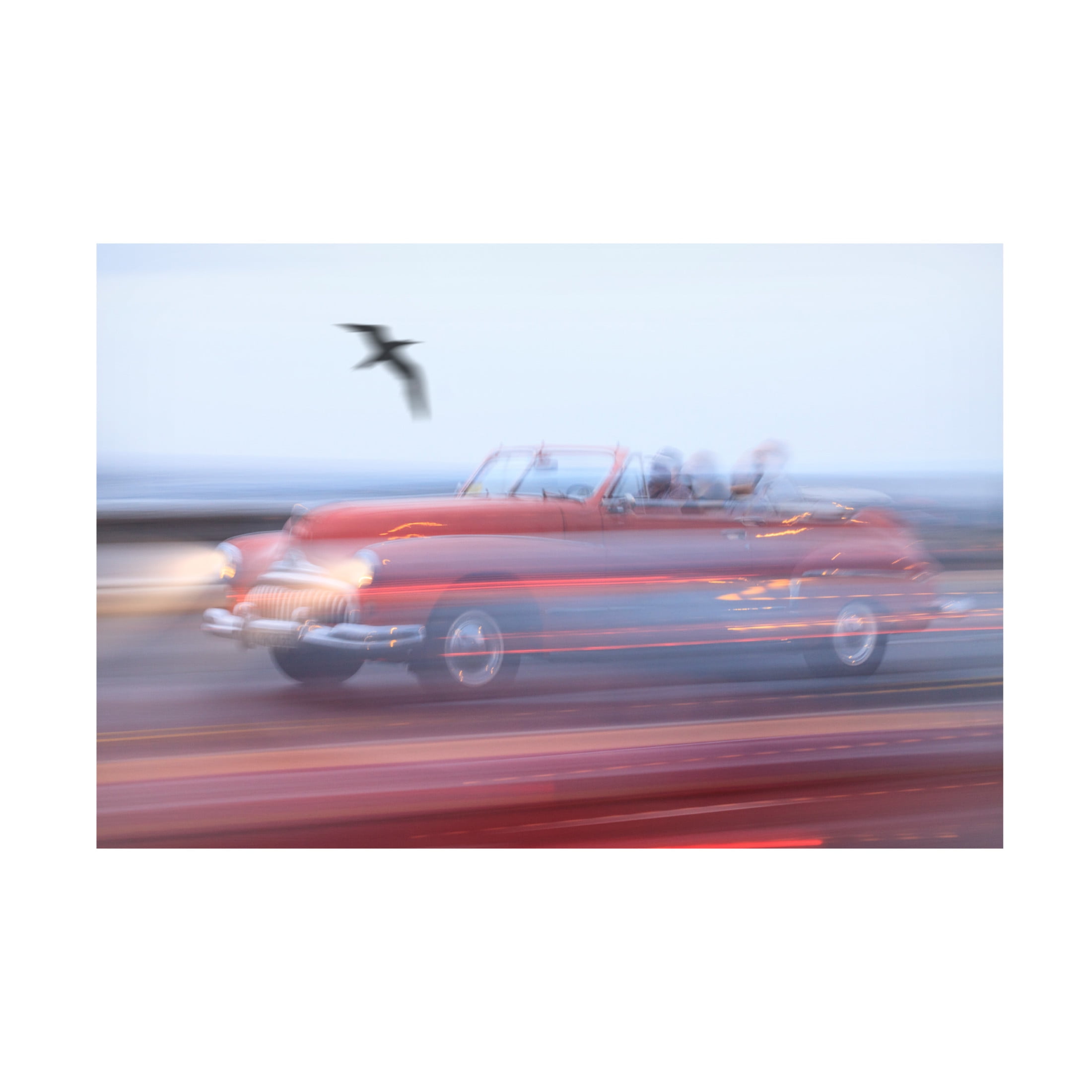 Trademark Fine Art Canvas Wall Art - Svetlin Yosifov Moving Street Car ...