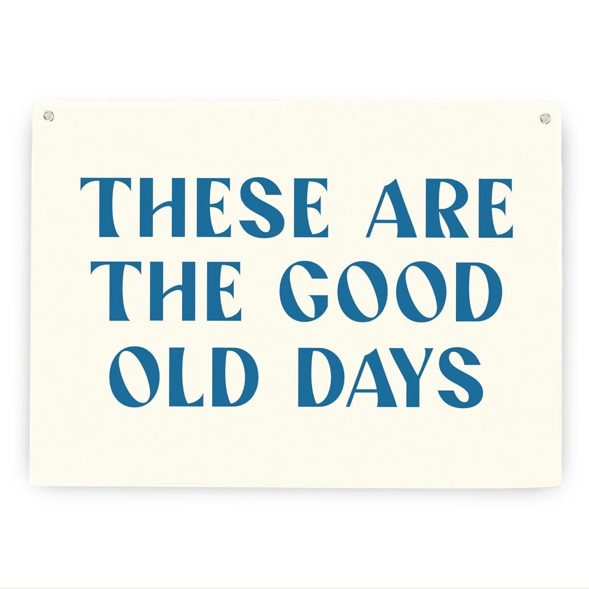 Canvas Wall Art, These Are The Good Old Days Poster, Inspirational ...
