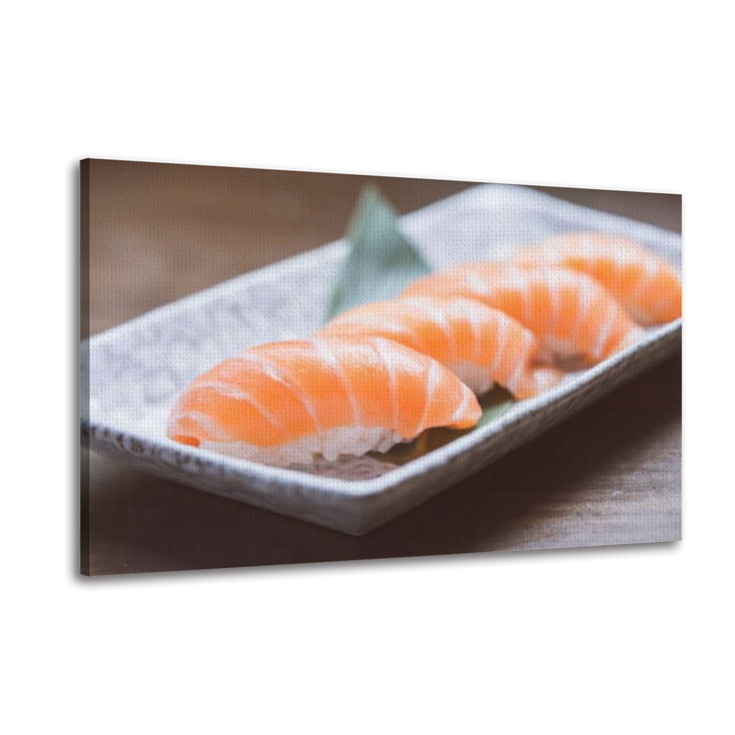 Canvas Wall Art Toro salmon fatty salmon sushi Wall Decor for Living ...