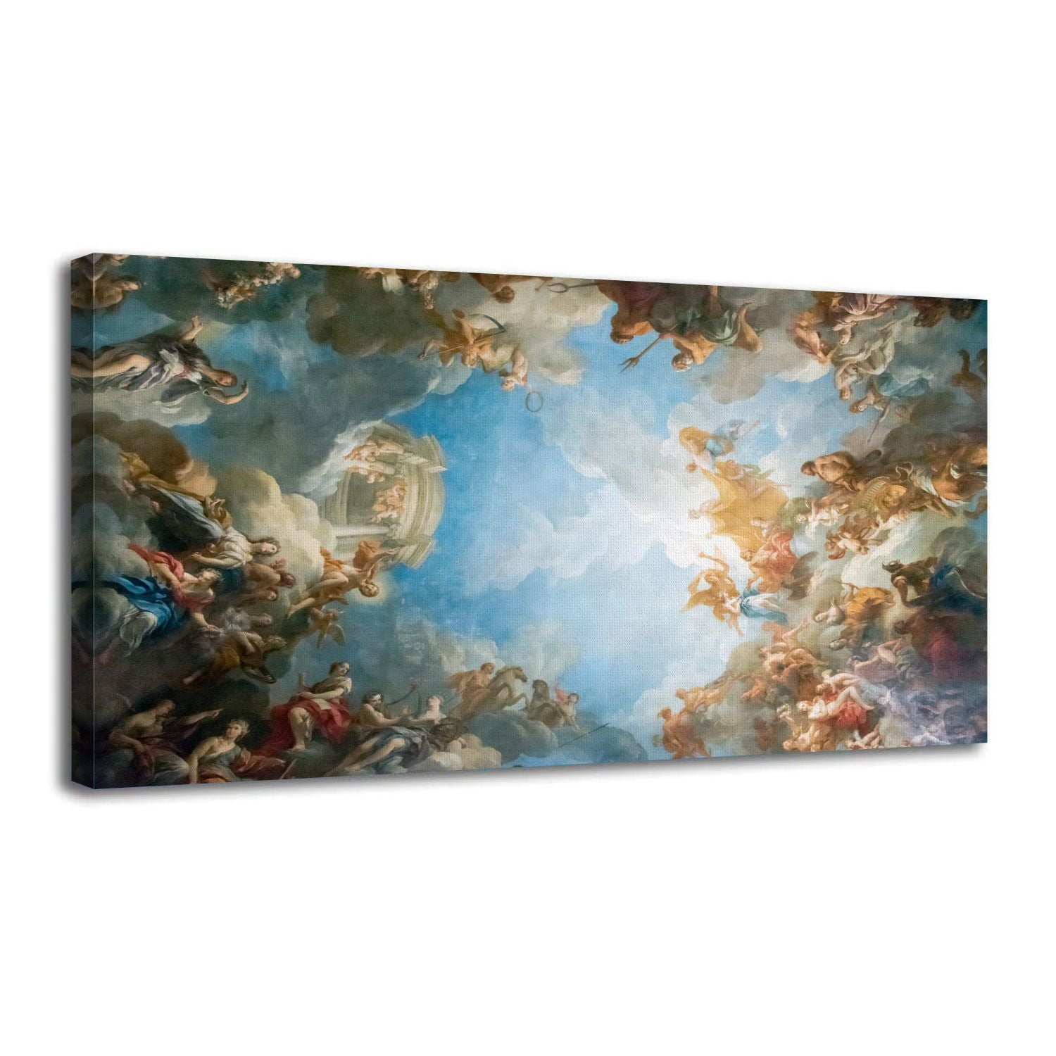 Canvas Wall Art VERSAILLES PARIS FRANCE April 18 Ceiling painting ...