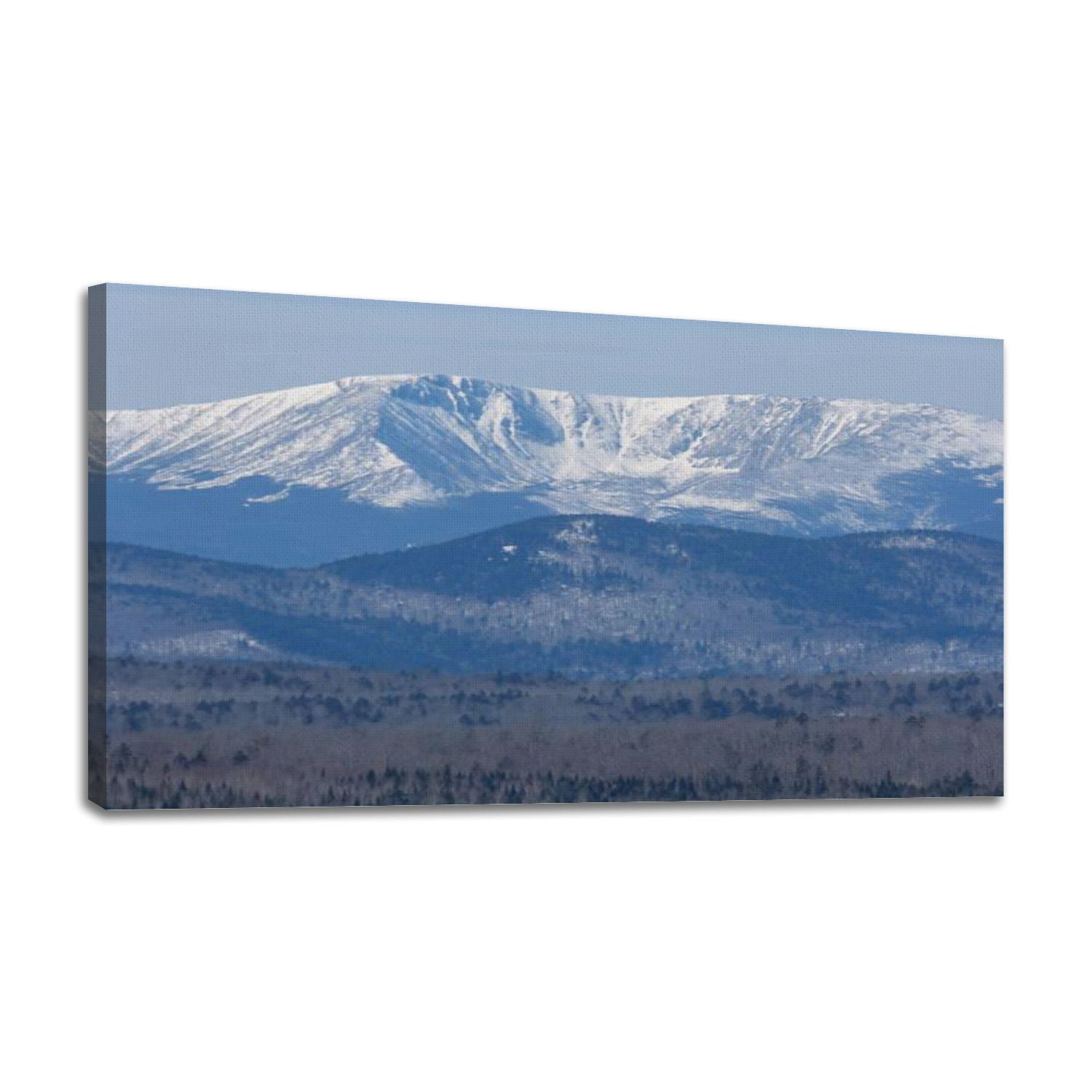 Canvas Wall Art Valley by Mt Katahdin Wall Decor for Living Room ...
