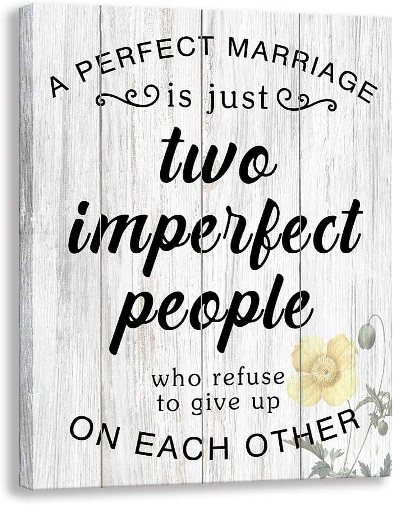 Canvas Wall Art, Vertical Modern Wall Decor Signs Framed, Funny Motto ...