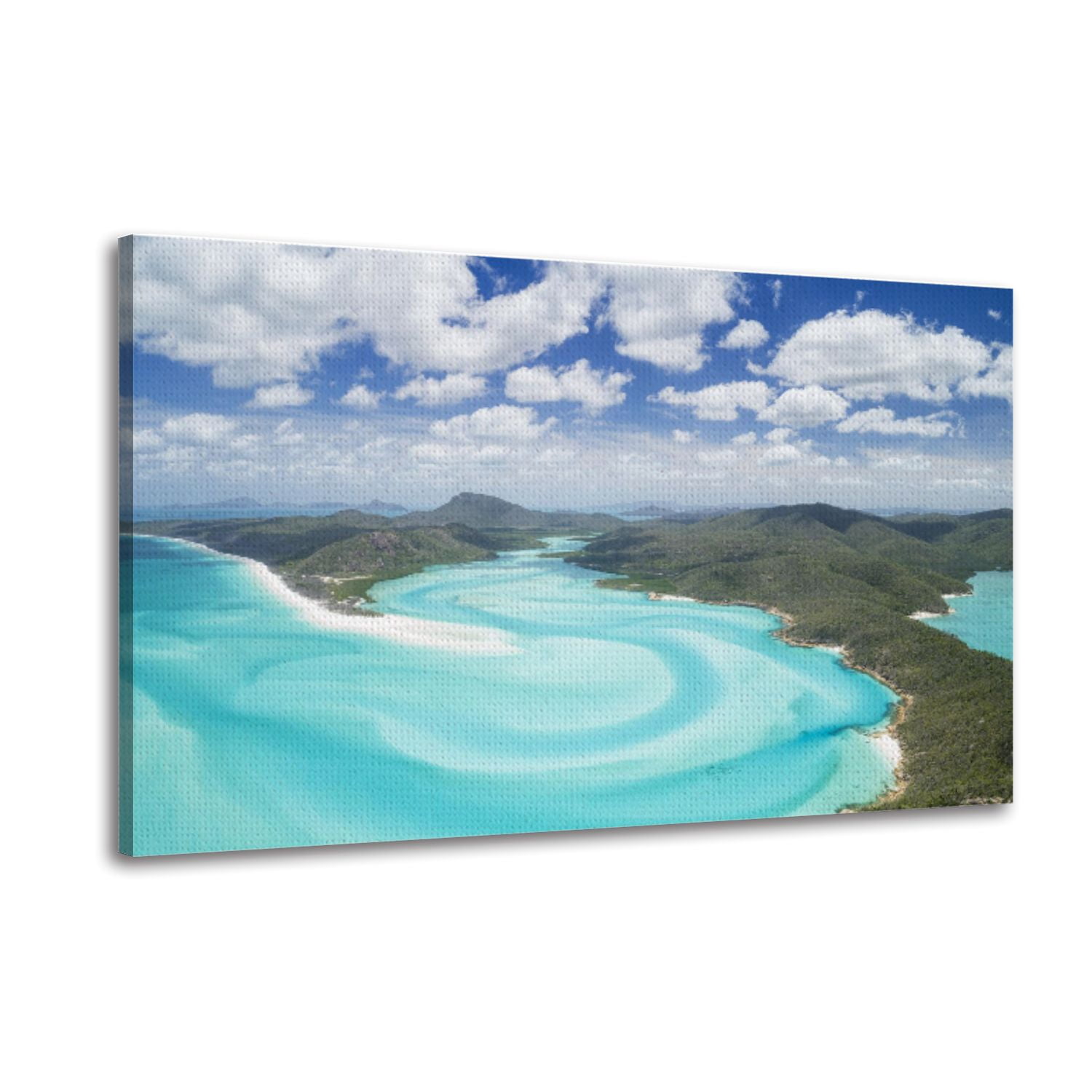 Canvas Wall Art Whitsunday Islands Great Barrier Reef Queensland ...